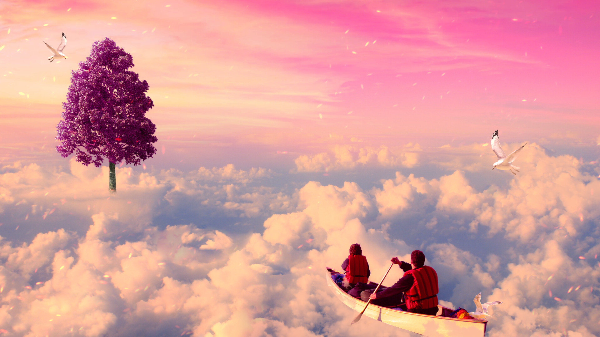 ArtStation - Boating in Sky