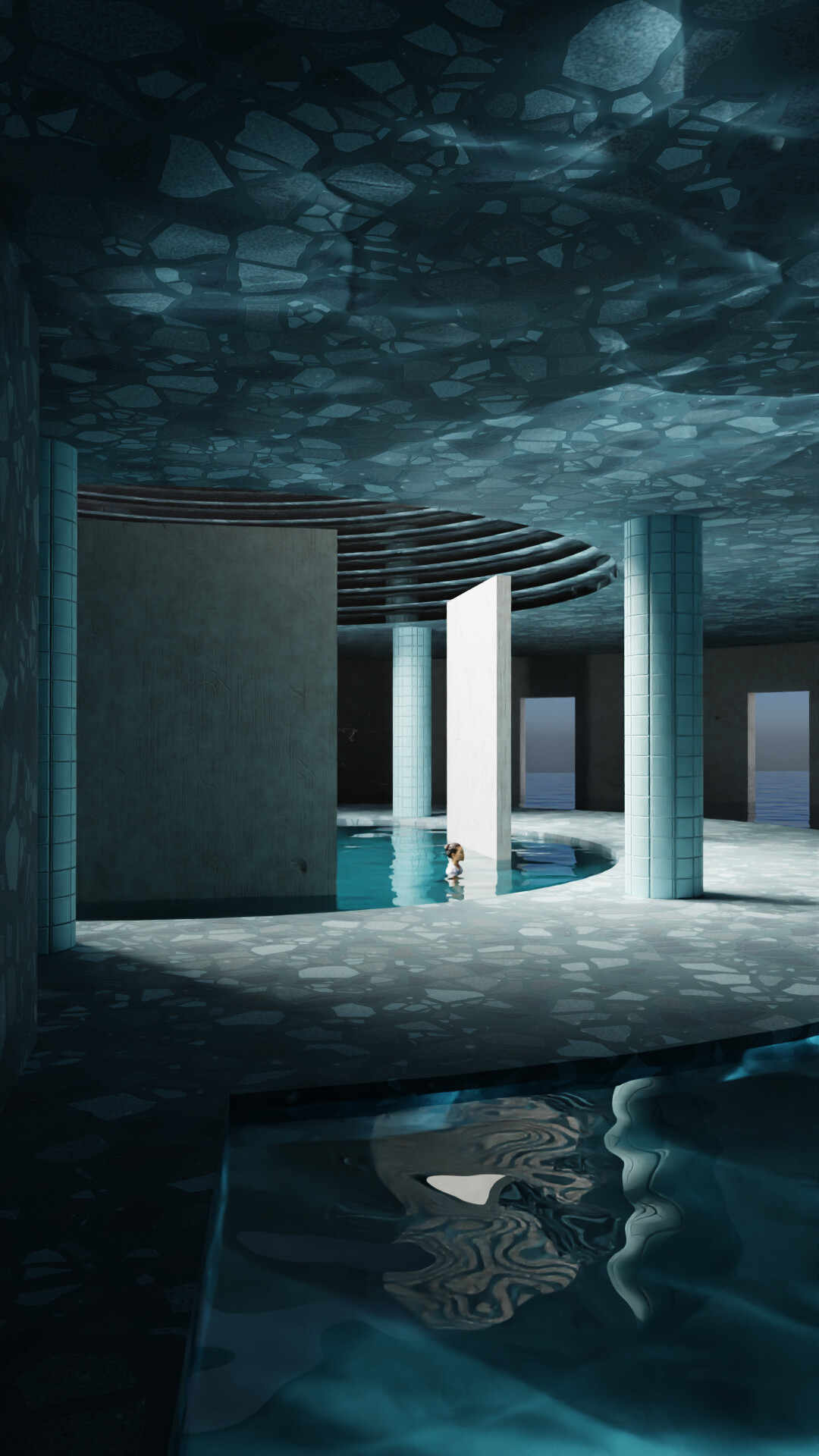 ArtStation - A Liminal Pool Room