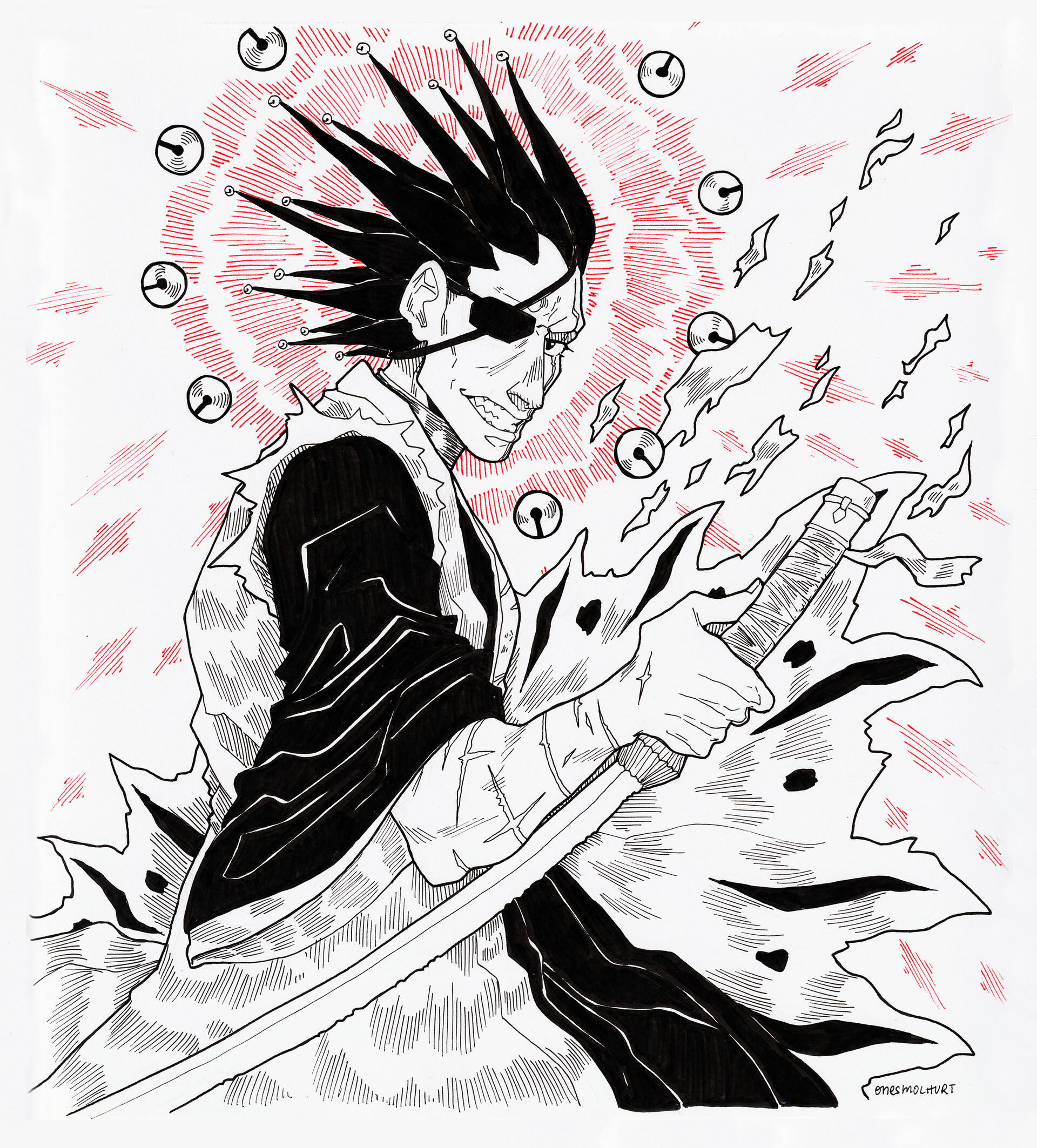 ArtStation - Bleach - Kenpachi