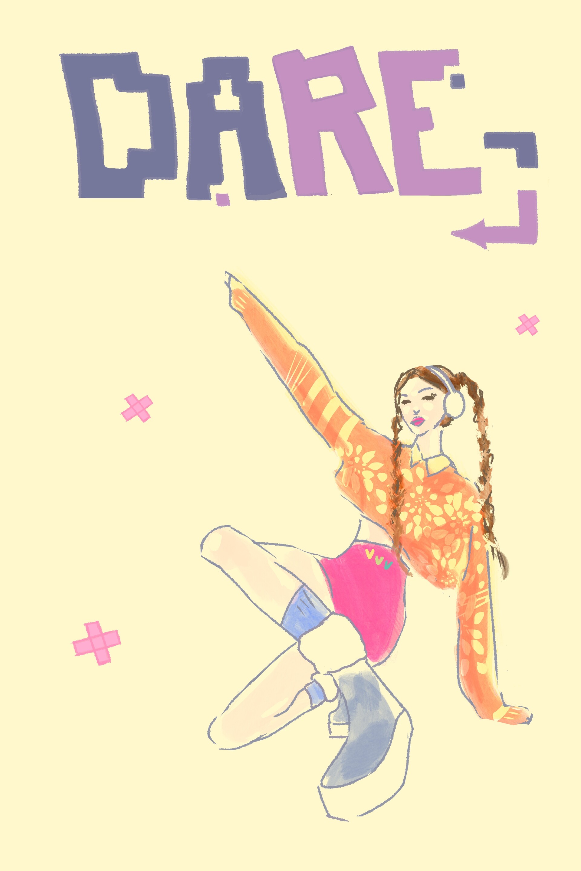 ArtStation - Poster inspired by the digital age