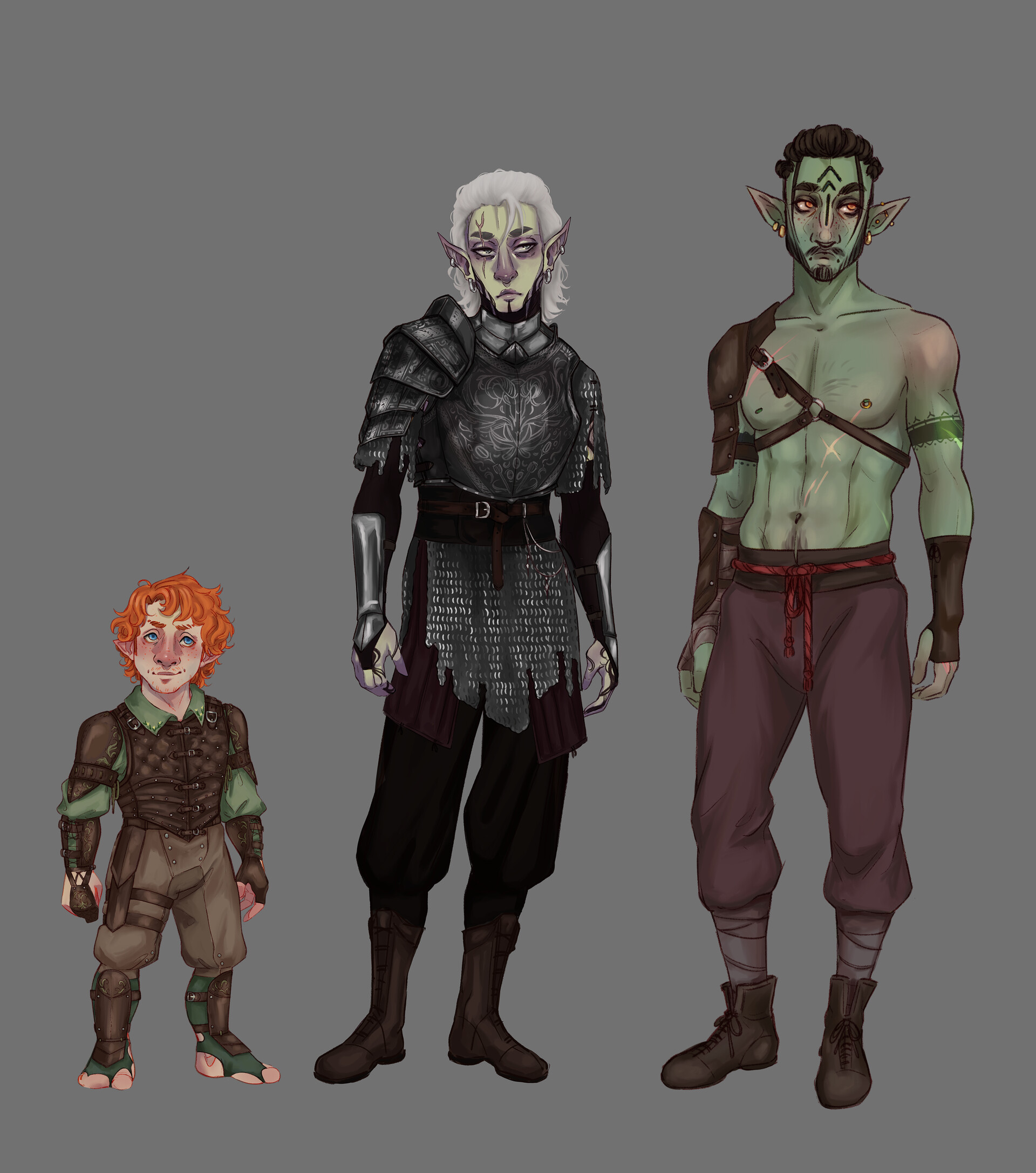 ArtStation - D&D Characters