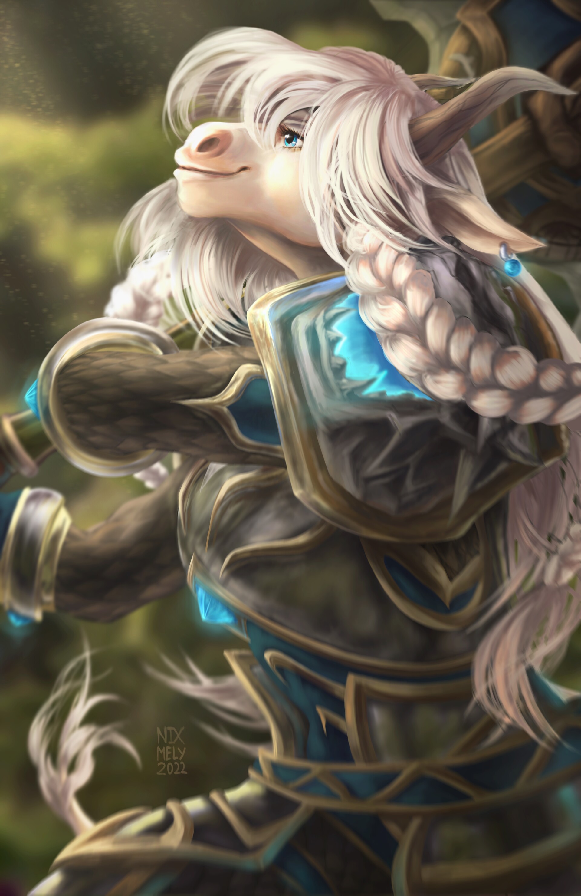 ArtStation - Tauren Paladin