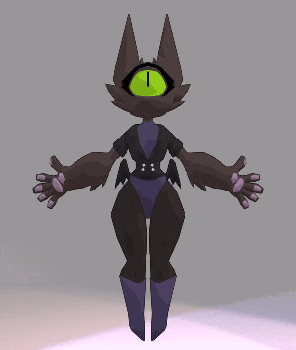 ArtStation - Catbat thing