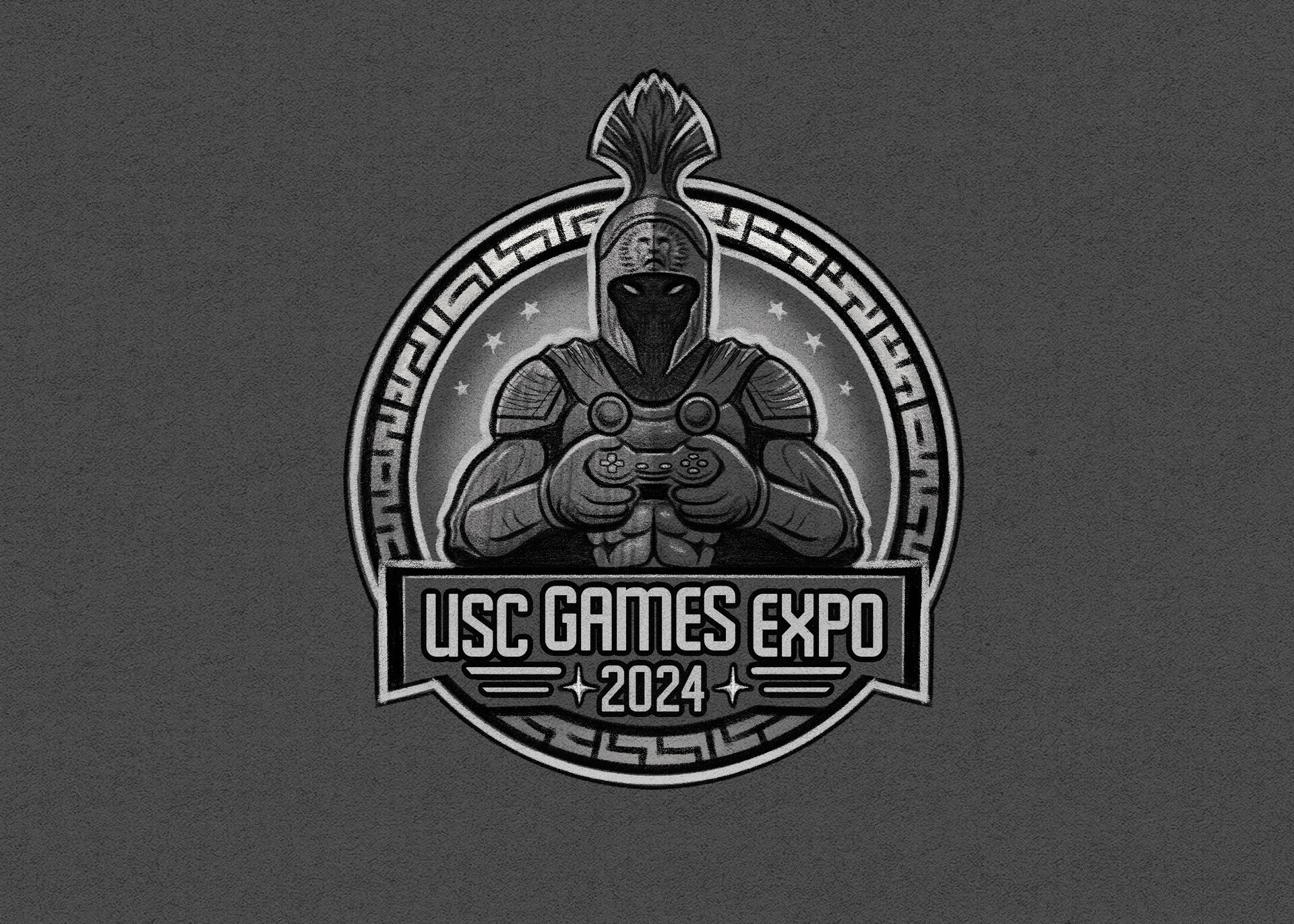 ArtStation - "USC GAMES EXPO 2024" Logo design: USC GAMES 2024