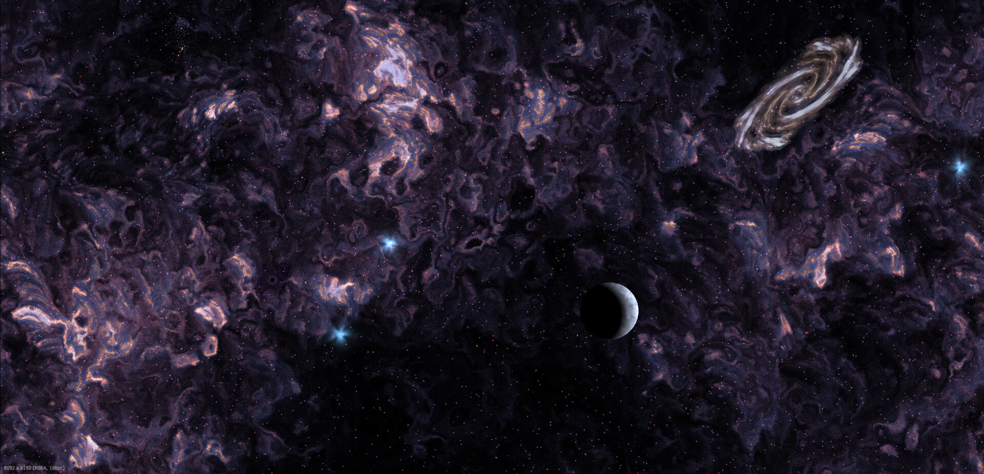 space seamless texture