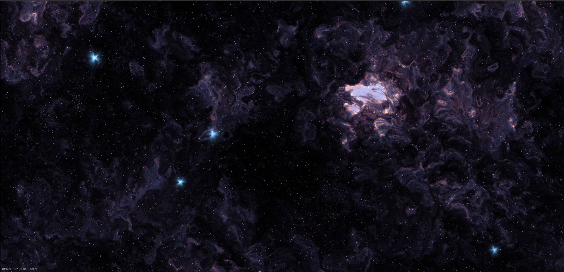 seamless space skybox