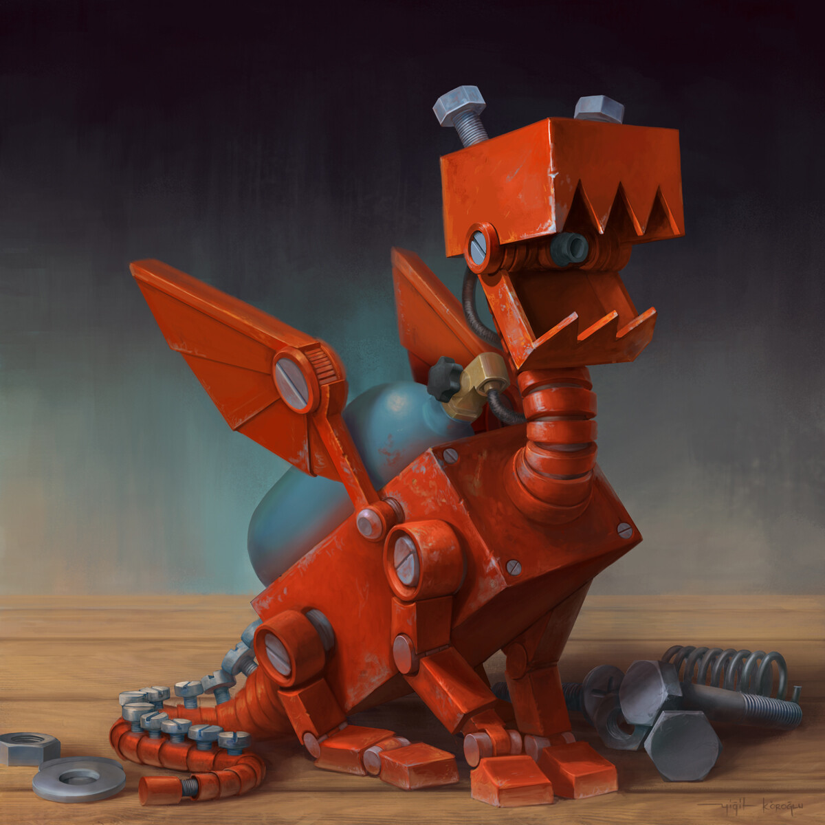 Yigit Koroglu , Illustrator and Concept Artist - Tinybots Project