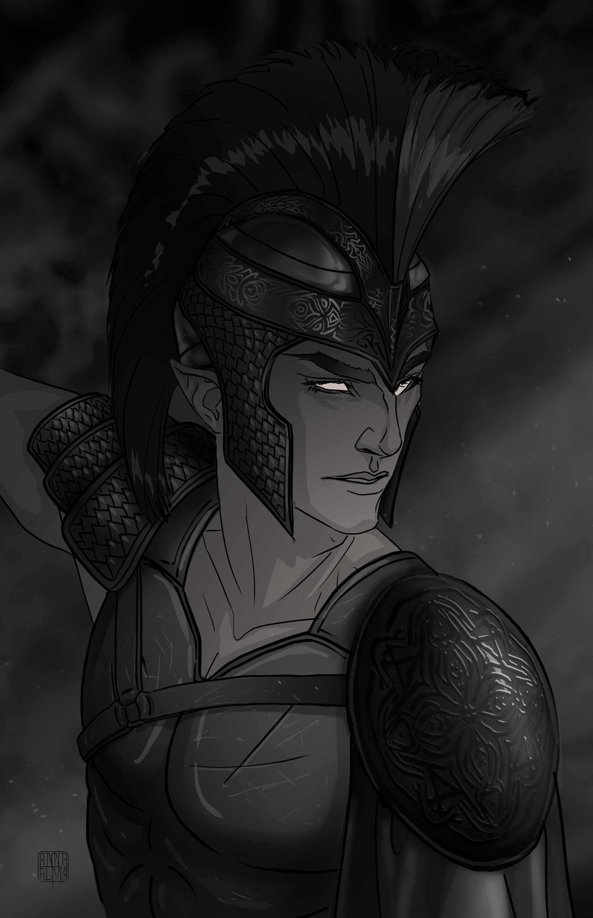 ArtStation - Dark Roman Sentry