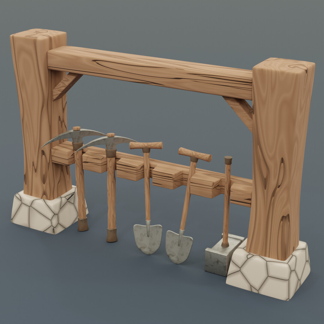 ArtStation - Tool Shelf