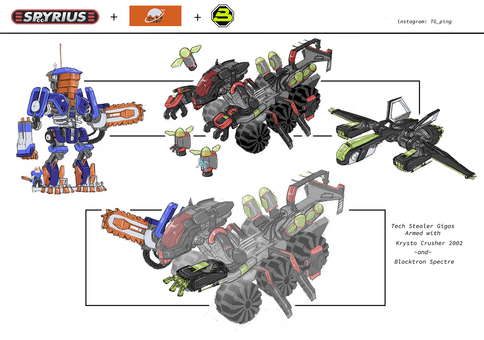 ArtStation - LEGO Spyrius + Ice Planet + Blacktron Fusion Concept