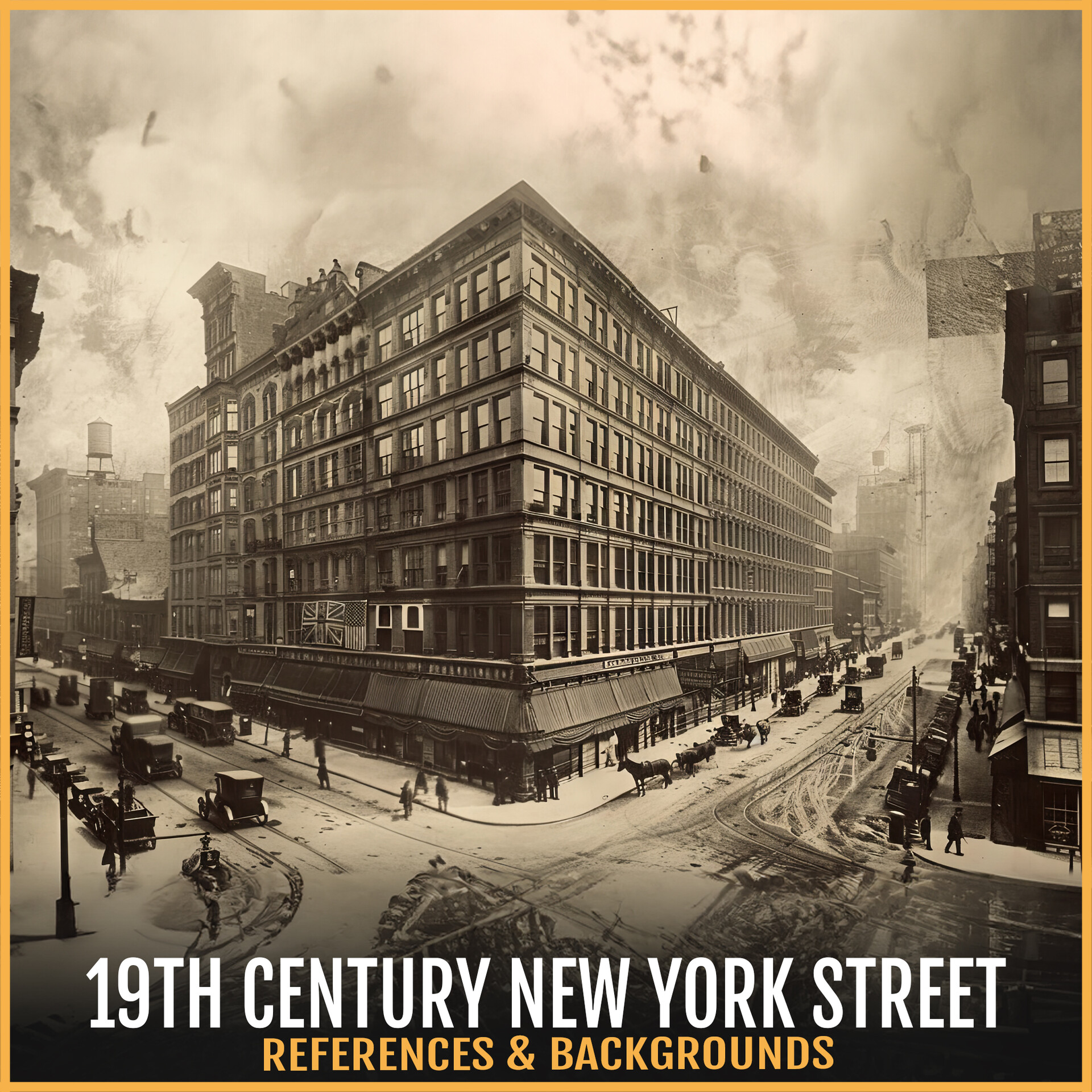 ArtStation - 303 19th Century New York Street