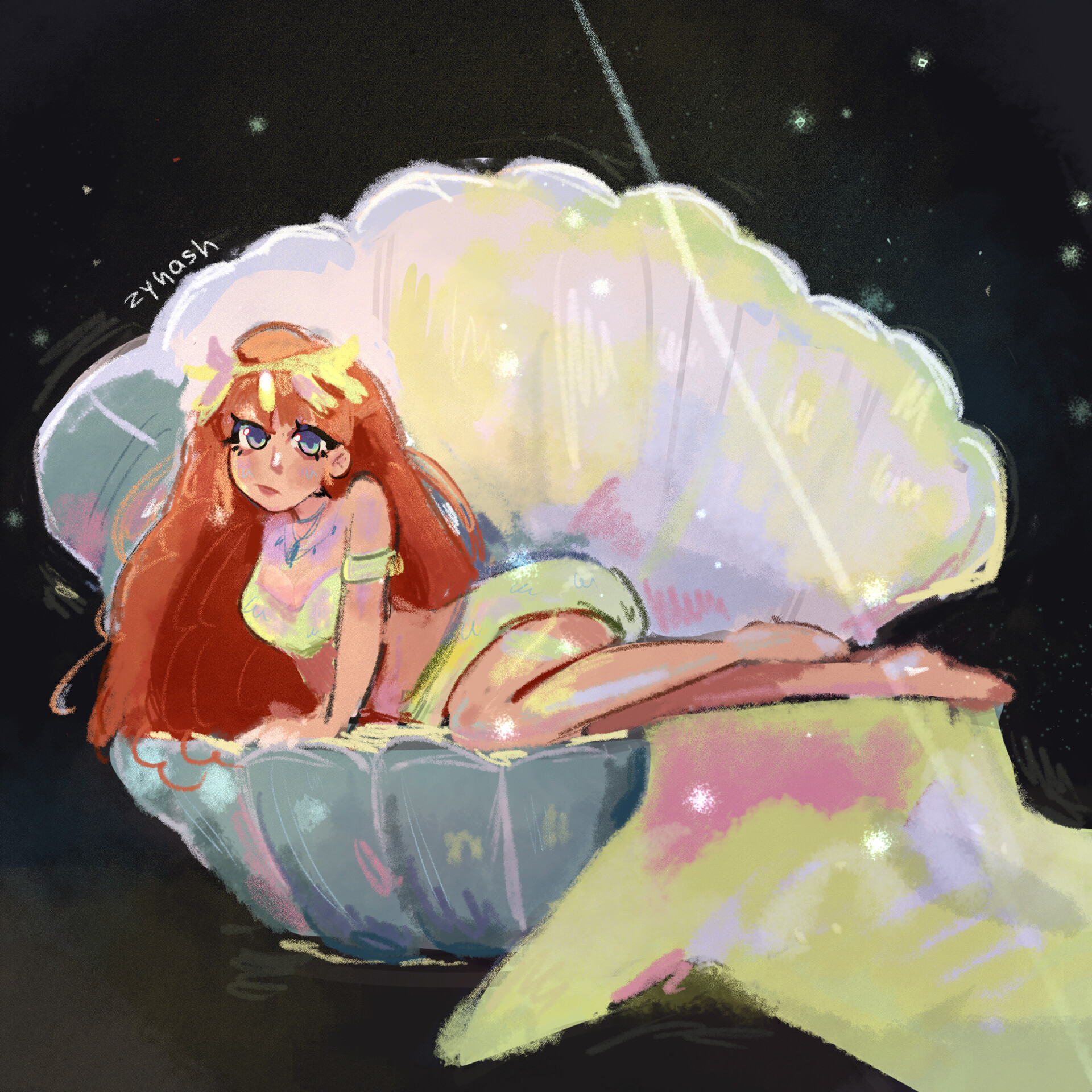 ArtStation - The girl in the shell