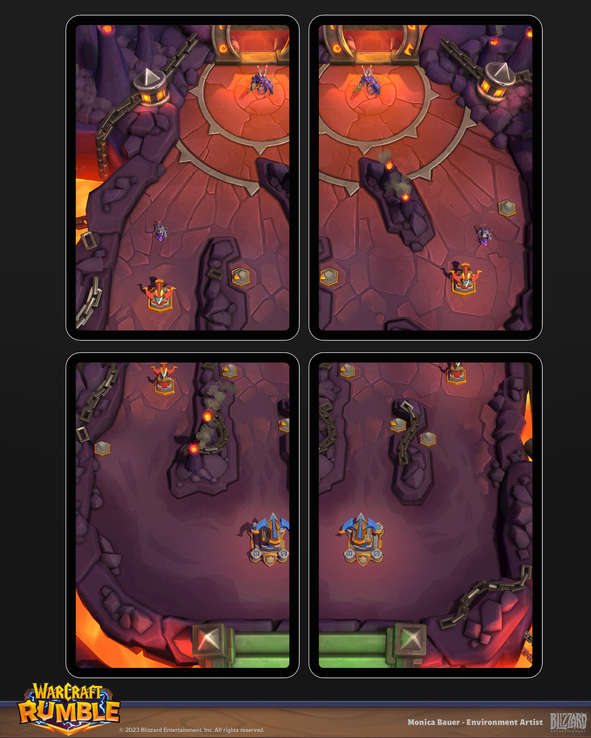 Monica Bauer - Warcraft Rumble: Molten Core Raid - Lucifron