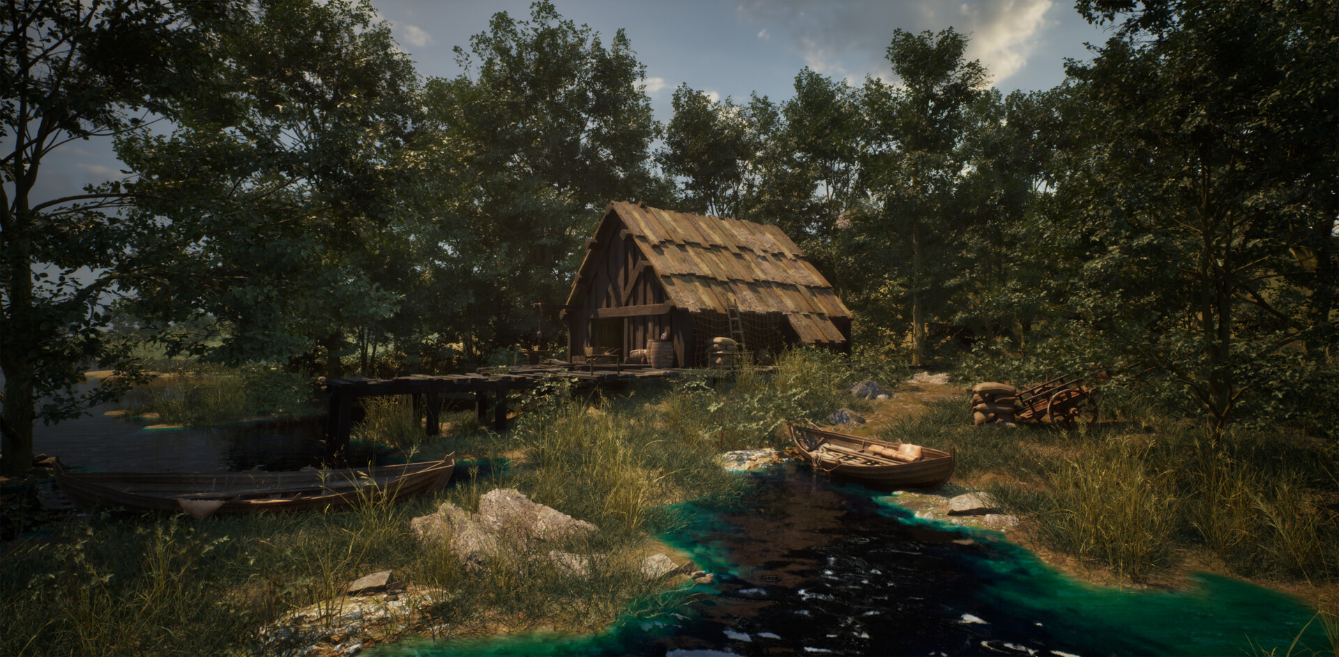 ArtStation - Fish House