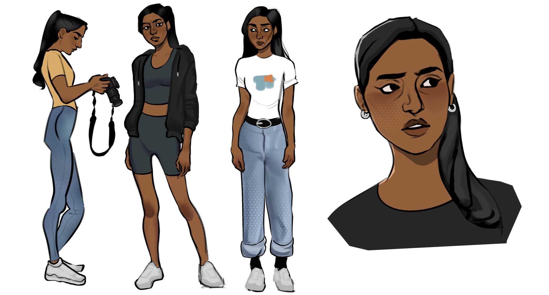 ArtStation - Elaine - Character Drawings