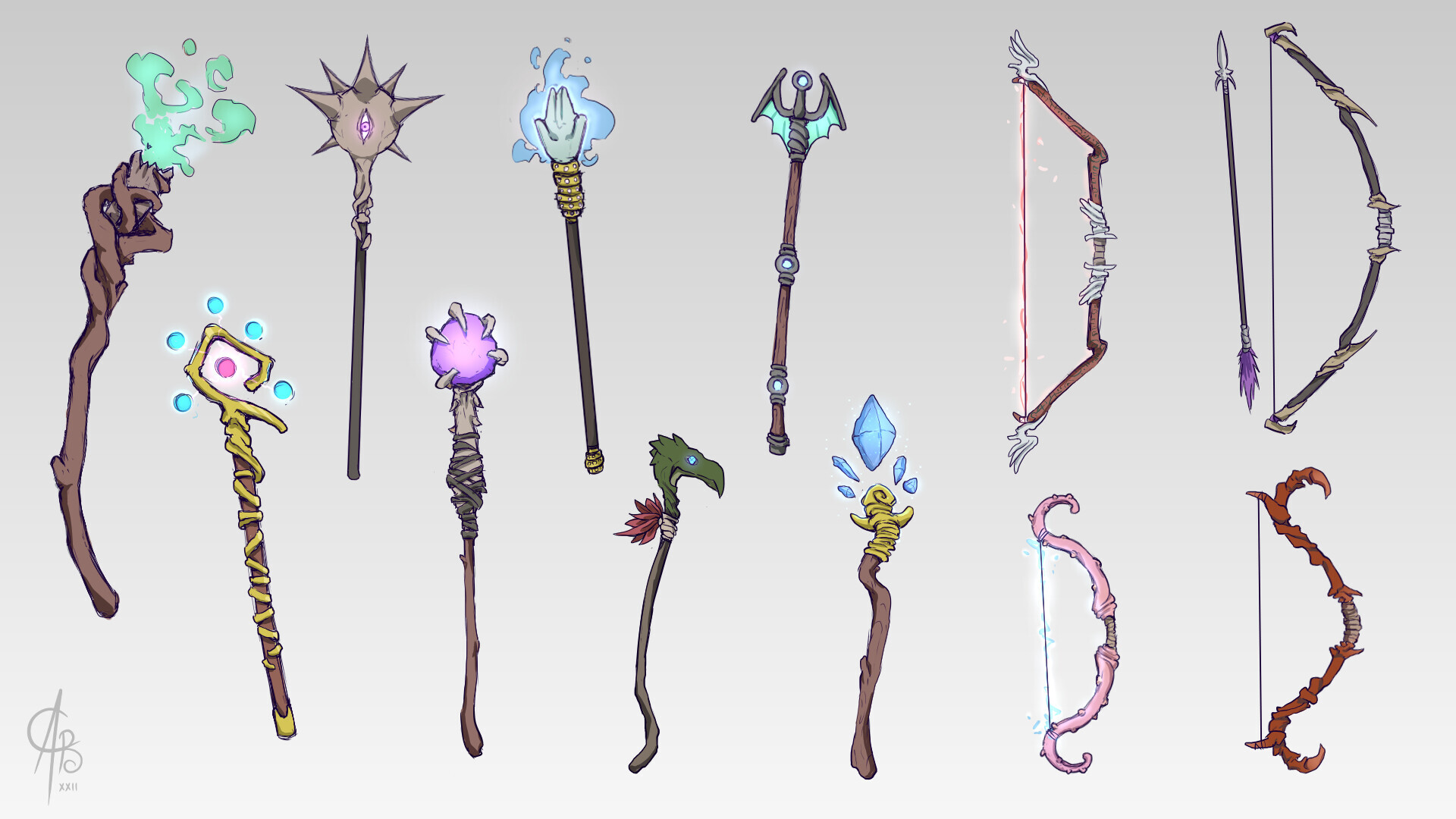 ArtStation - Weapon Concepts