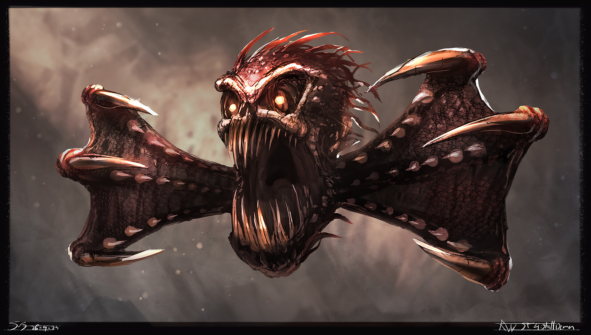 ArtStation - Risky Woods - Skull Demon