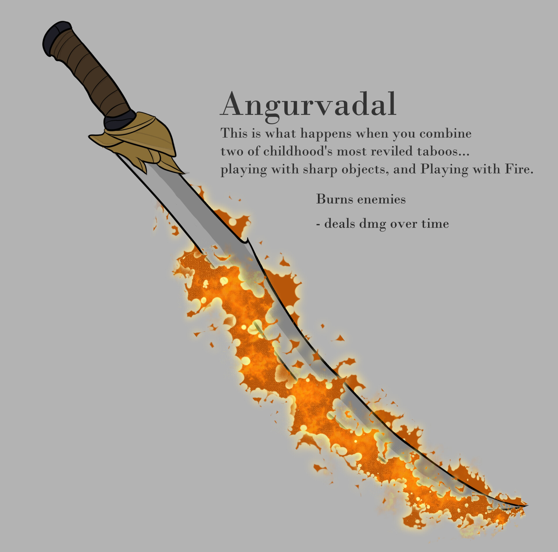 ArtStation - Angurvadal | Weapon concept art
