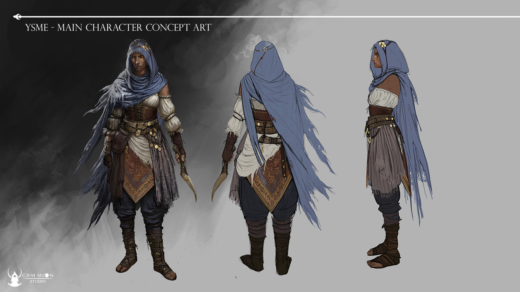 ArtStation - Ysme - Main Character Concept Art