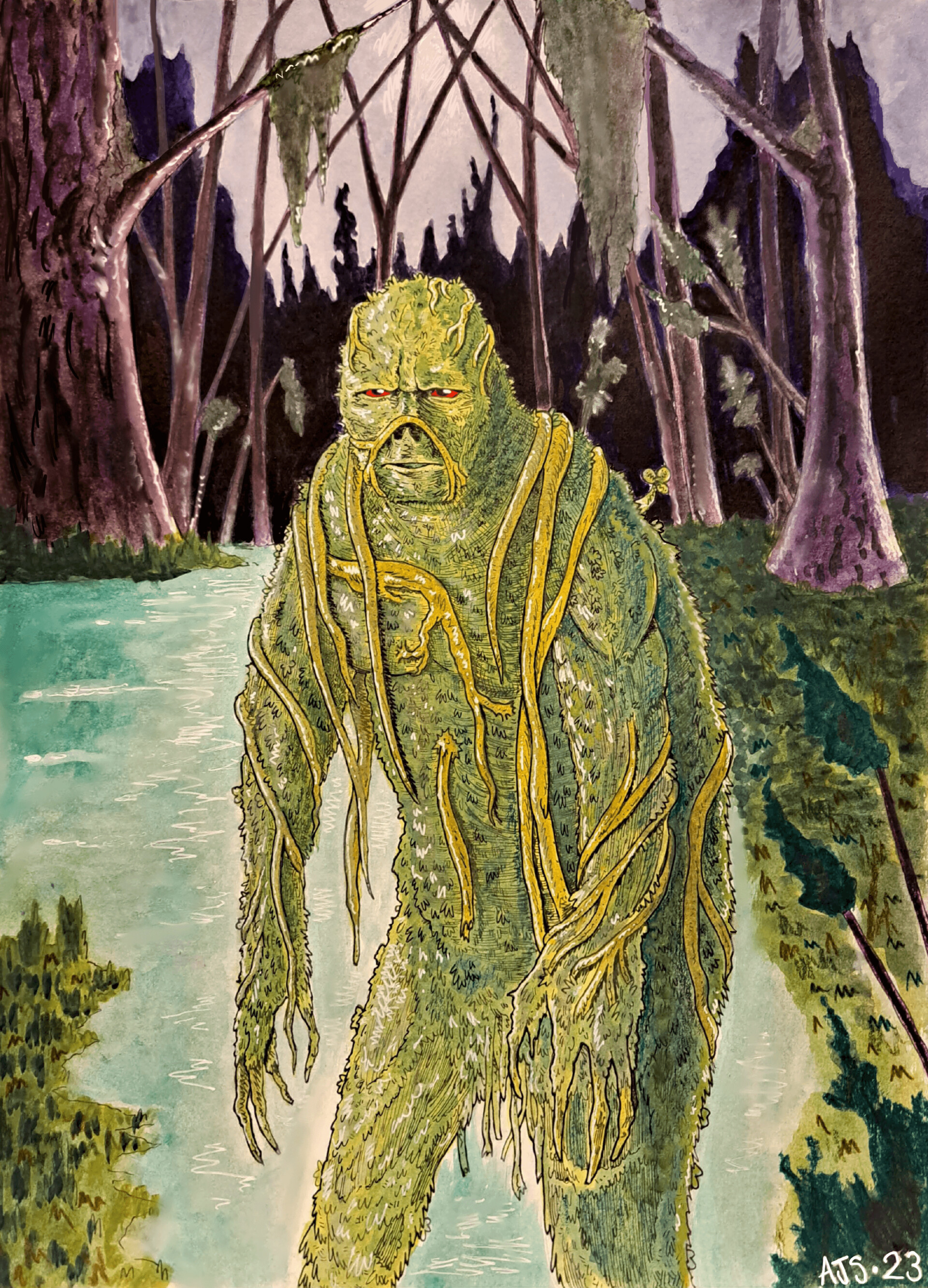 ArtStation - Swamp Thing