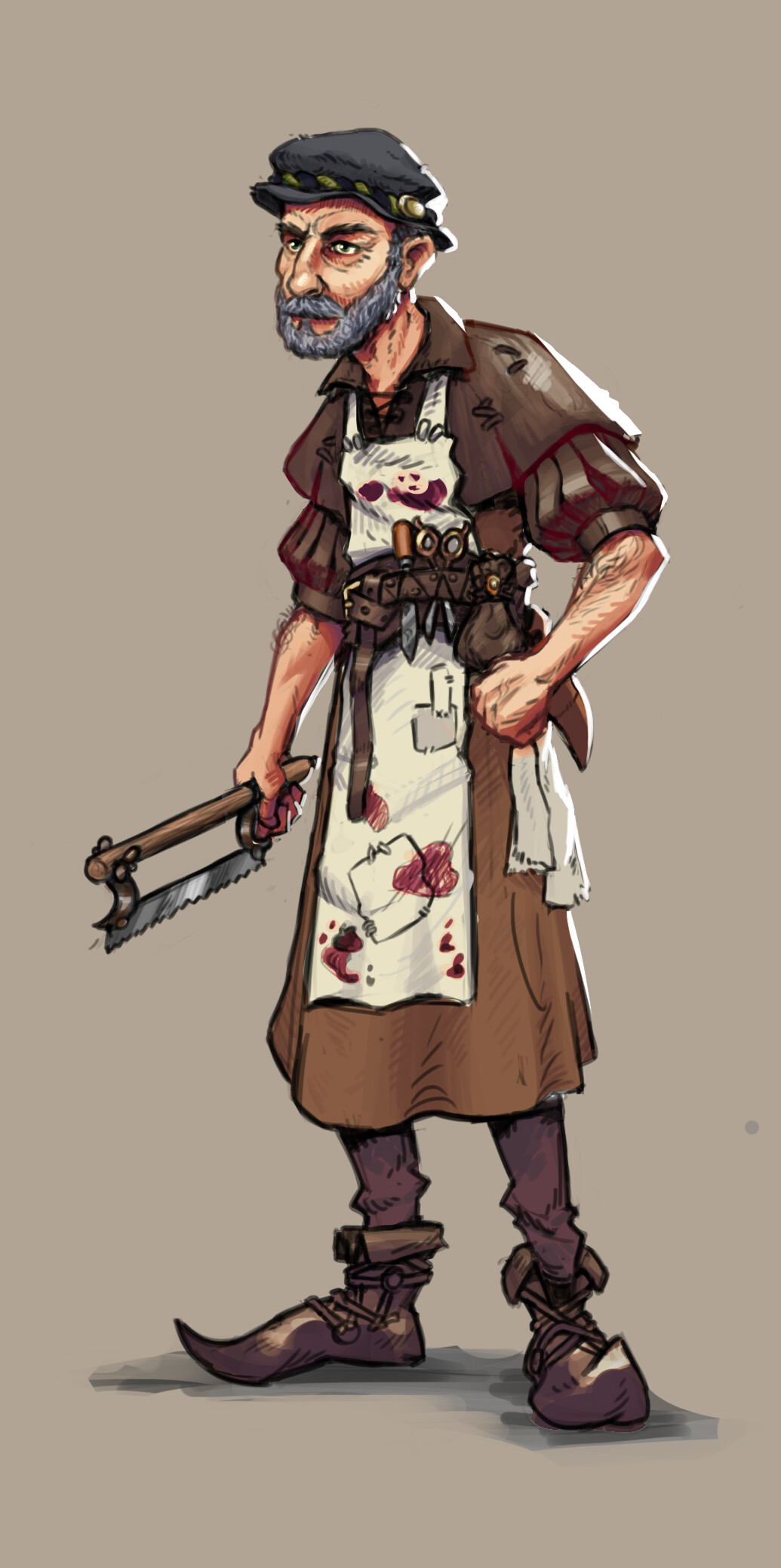 ArtStation - Medieval barber-surgeon