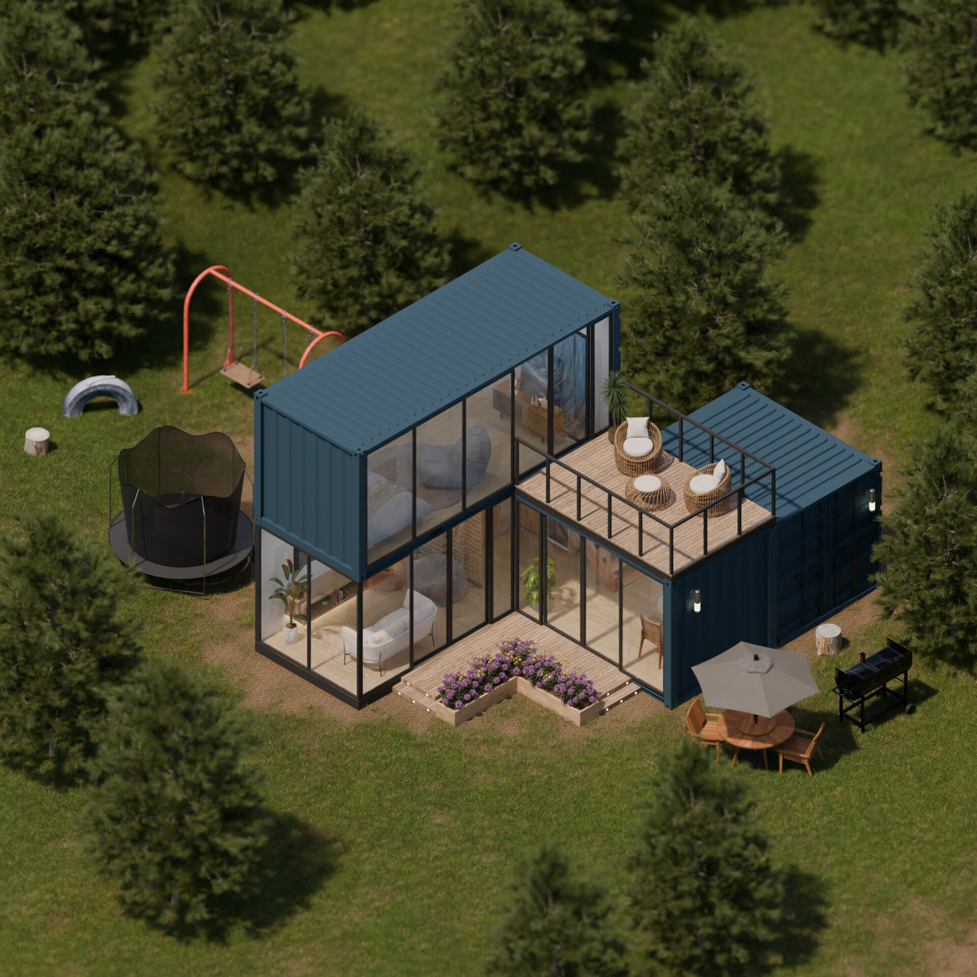 ArtStation - Container Home