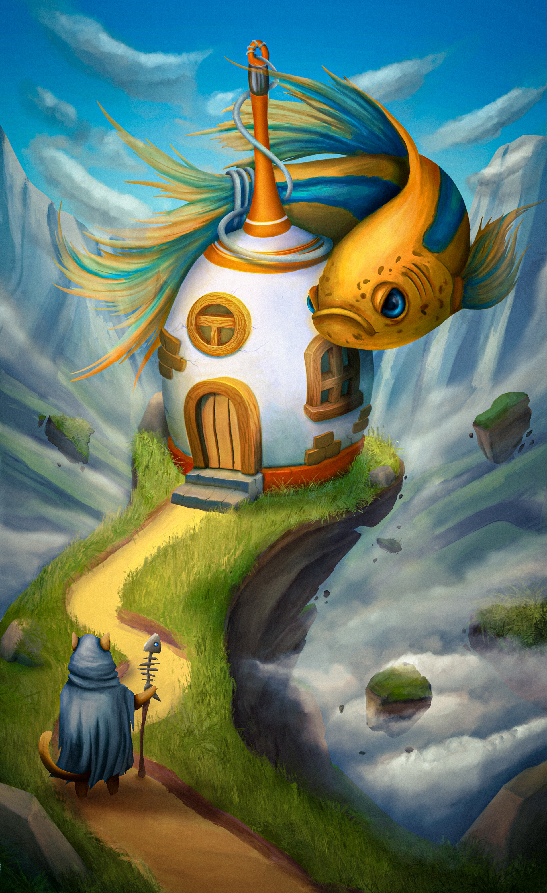 ArtStation - Big fish