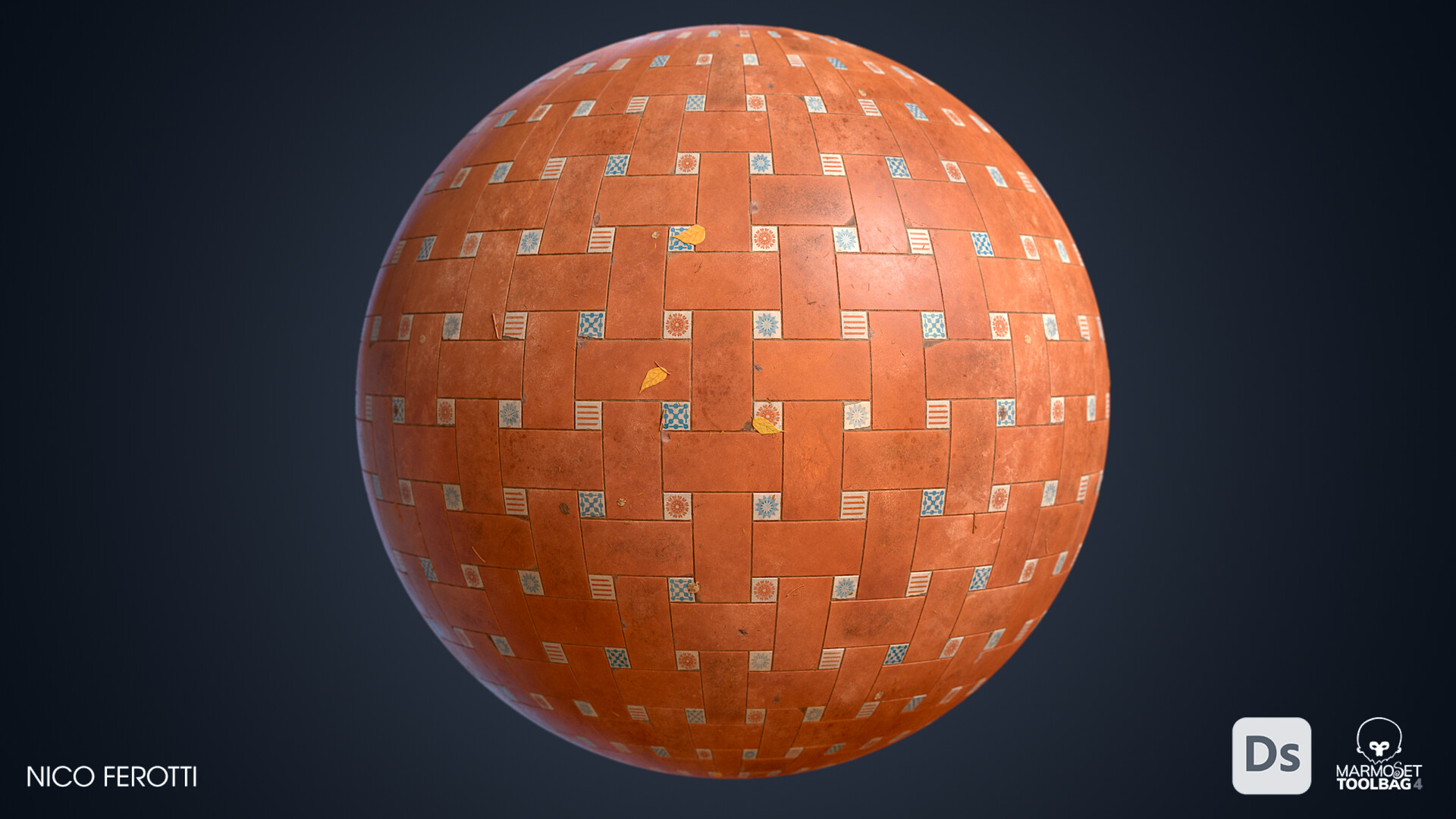 Nico Ferotti - Floor Tiles Material - Substance Designer