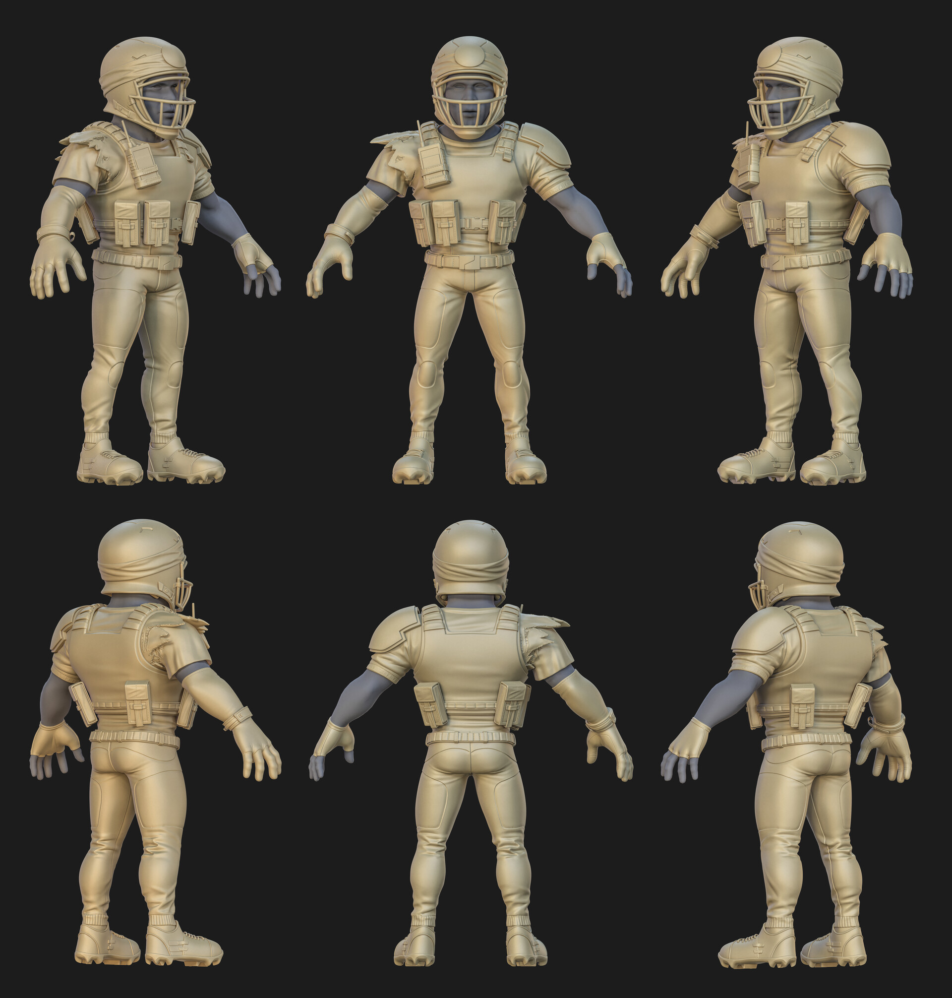 PolyBear - WildCard Military Outfit