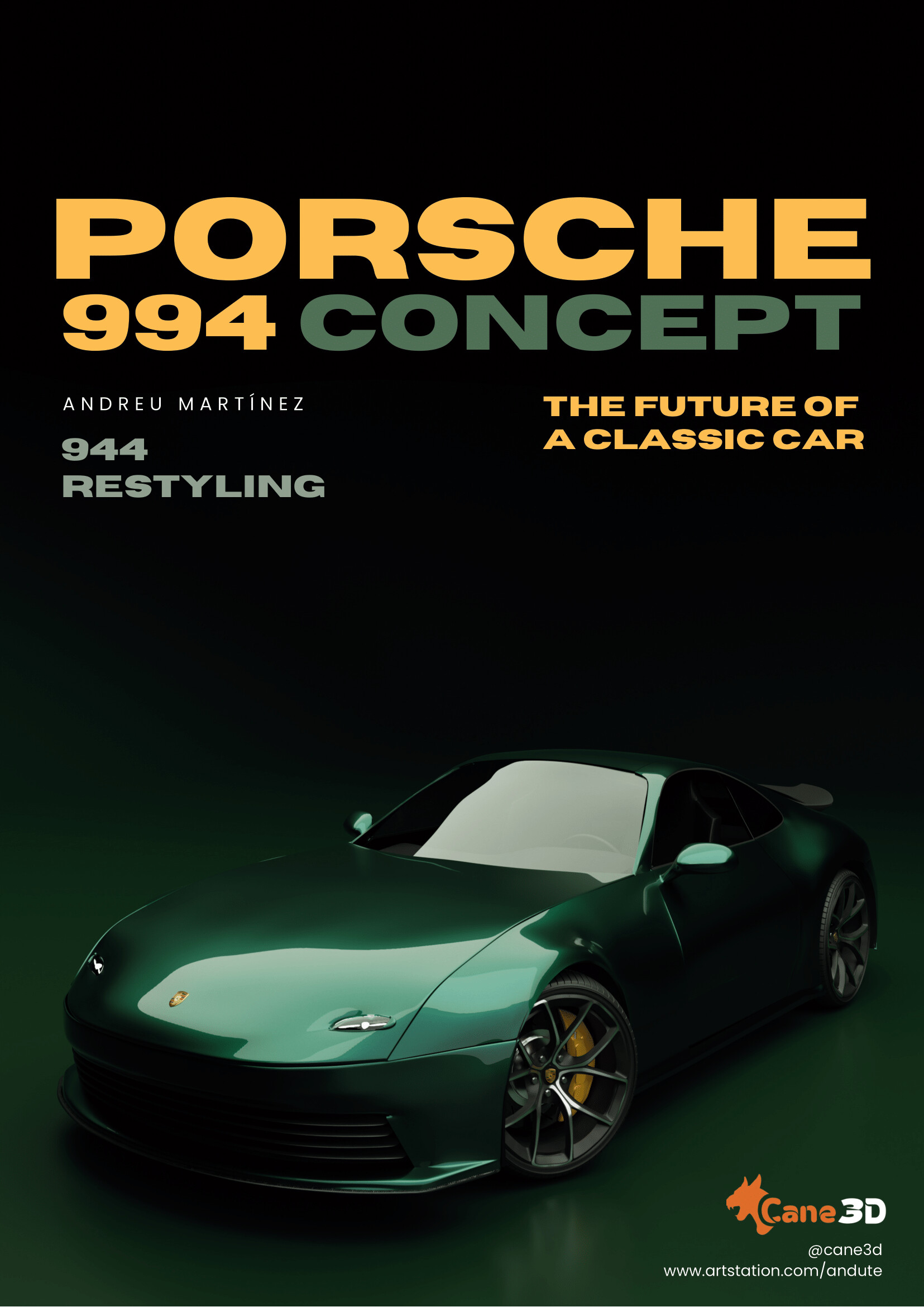 ArtStation - Porsche 994 Concept