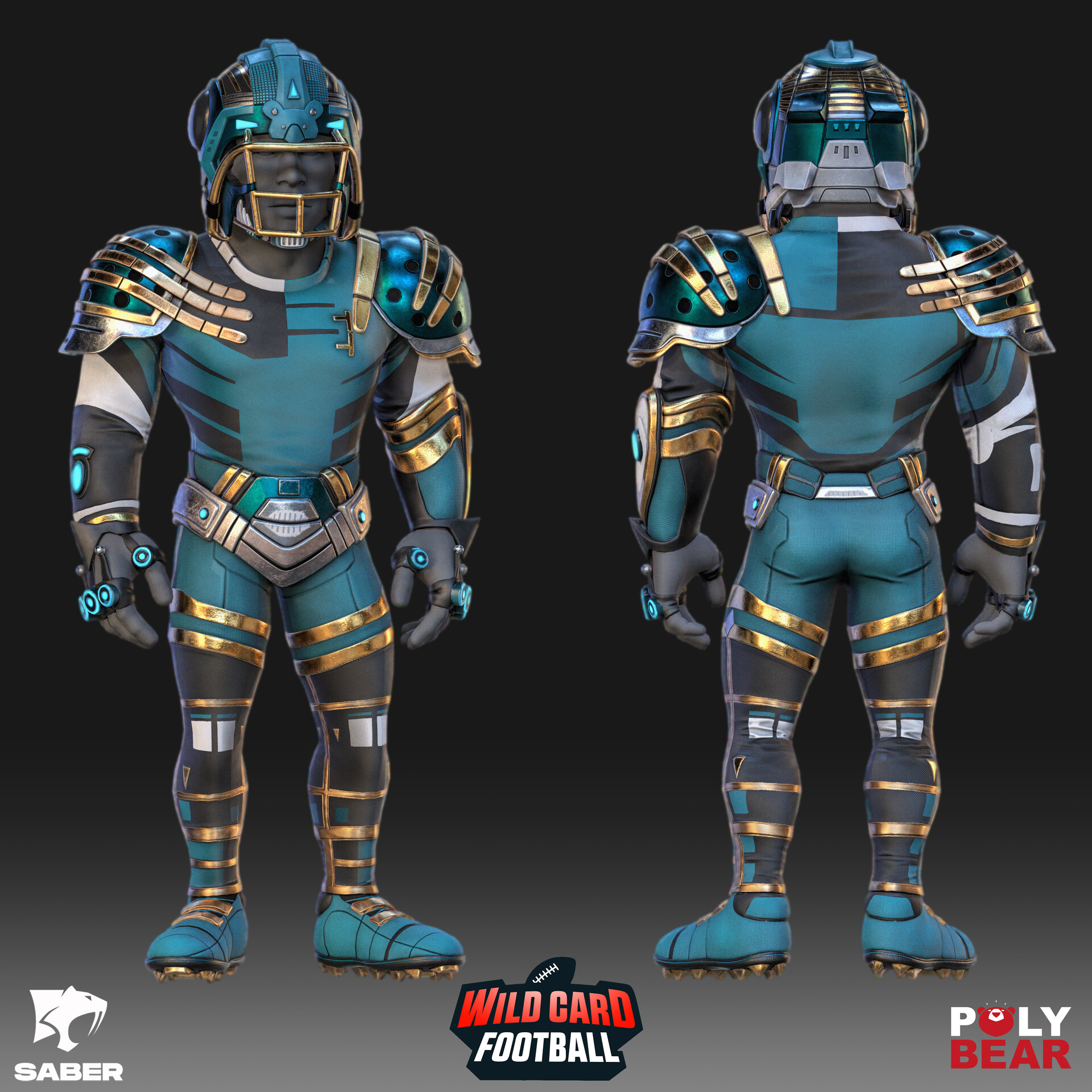PolyBear - WildCard Carbon Outfit