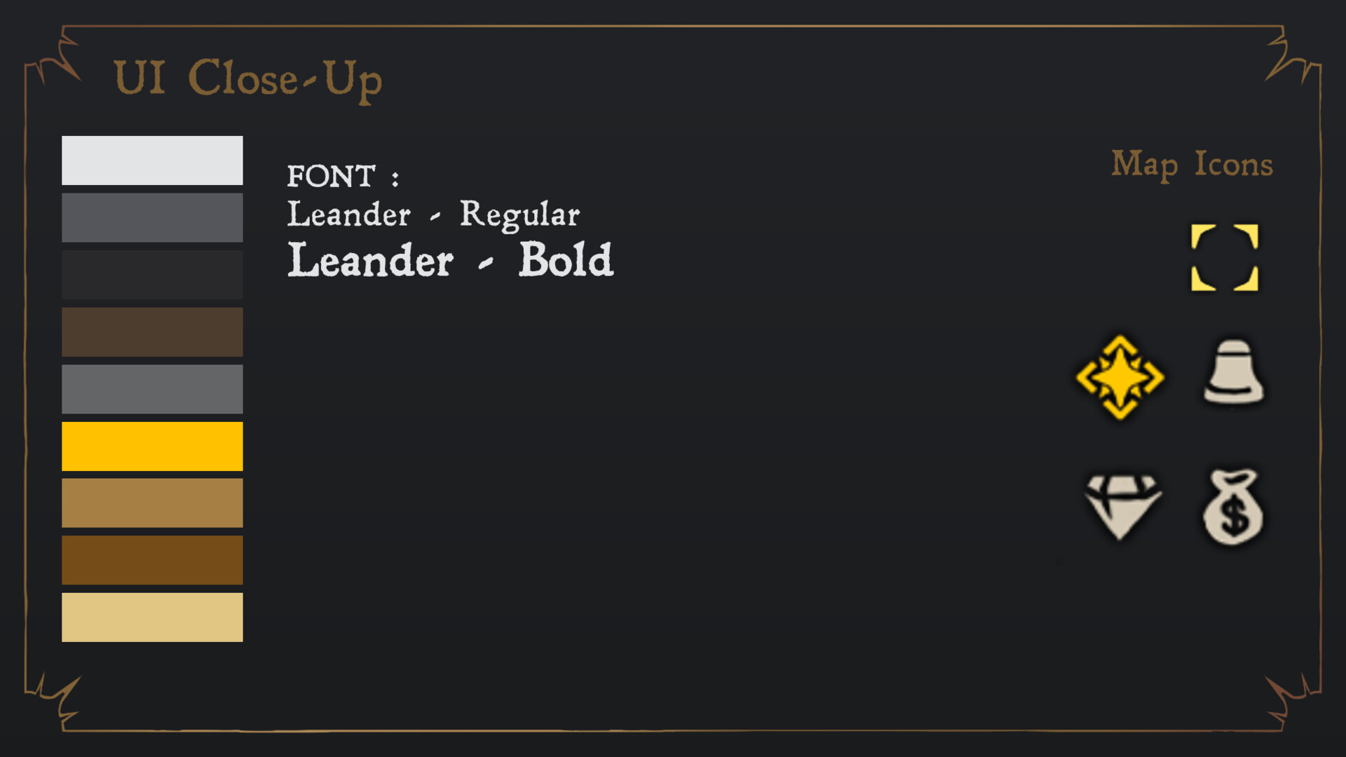 Elias Baudu - Gothic - UI Design