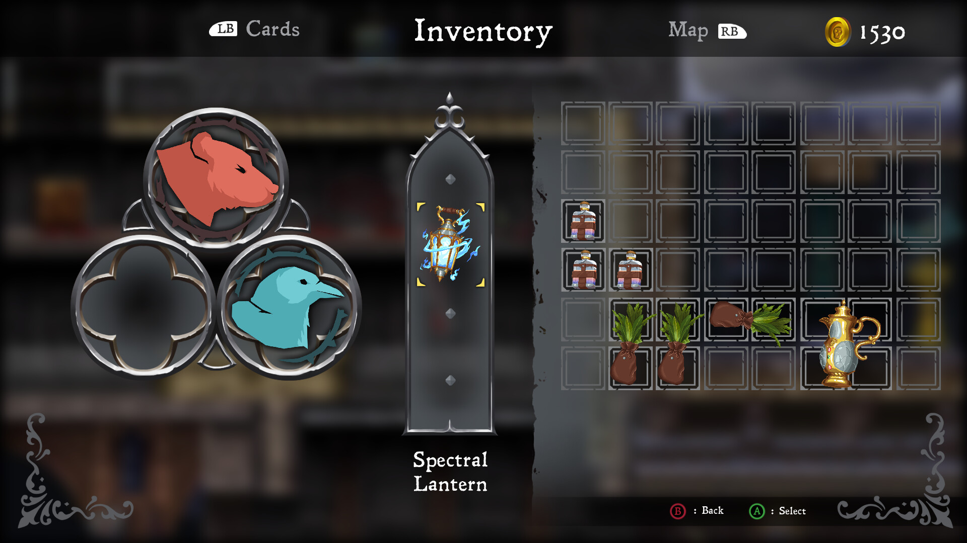 Elias Baudu - Gothic - UI Design