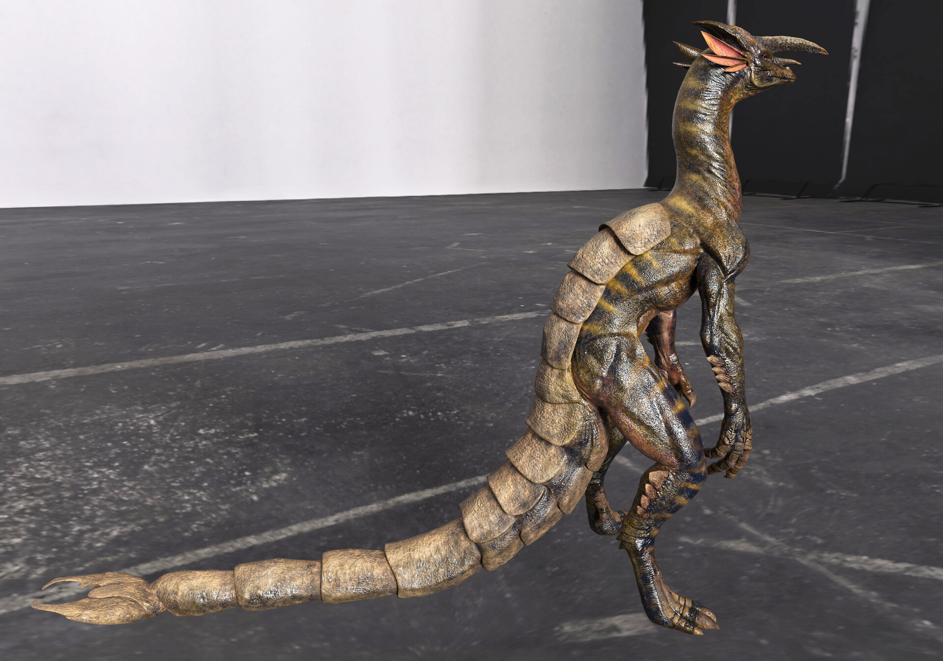 Kishore Kumar - Single Horn Alien Creature