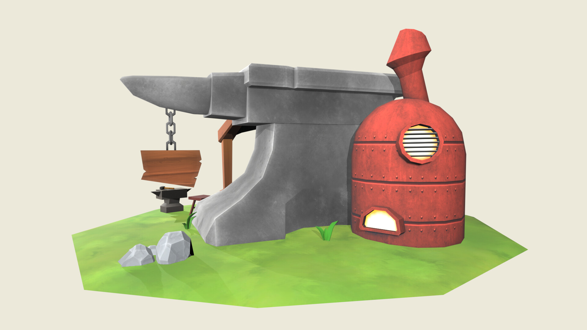 Yarden Vin - Stylized Anvil House