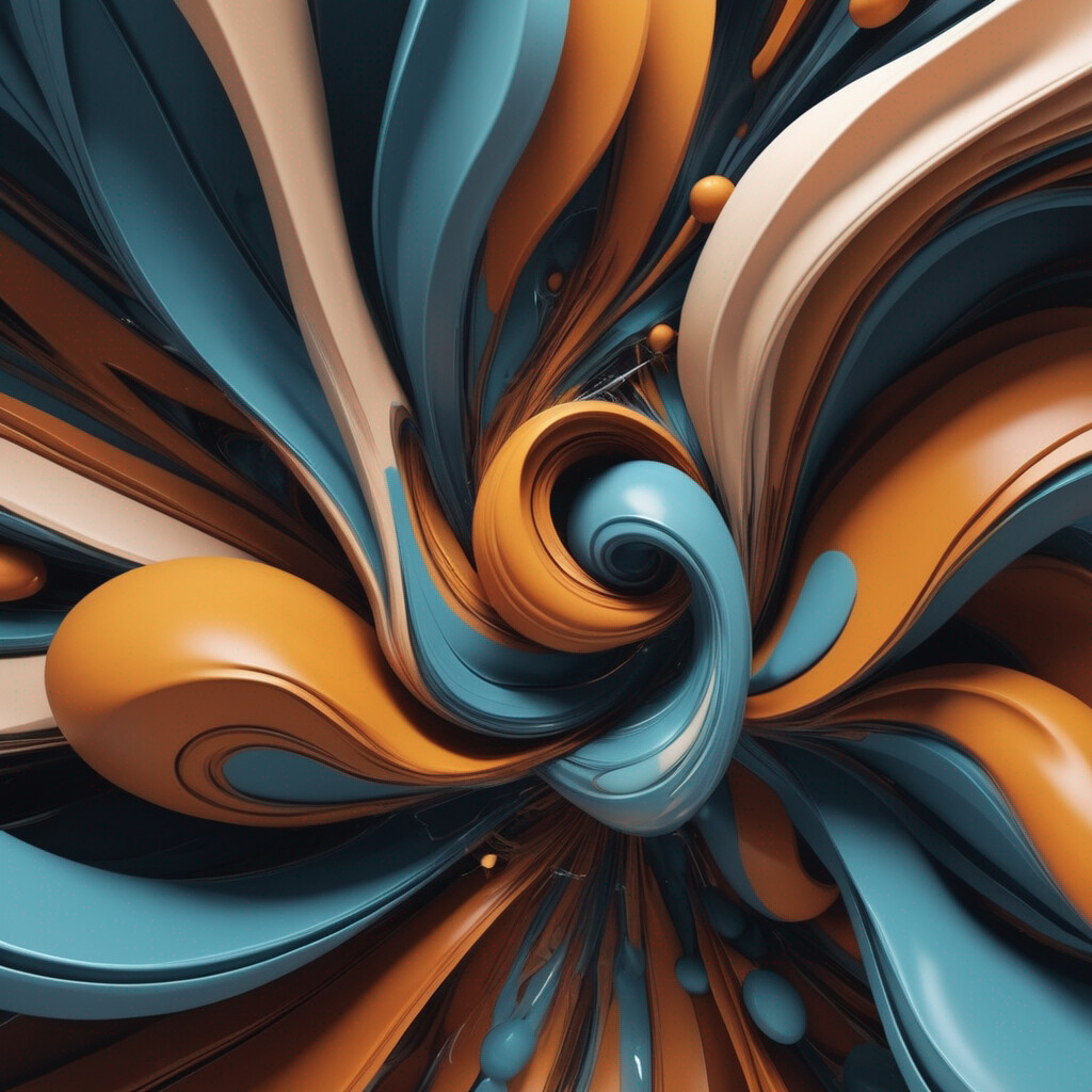 ArtStation - Abstract action art,