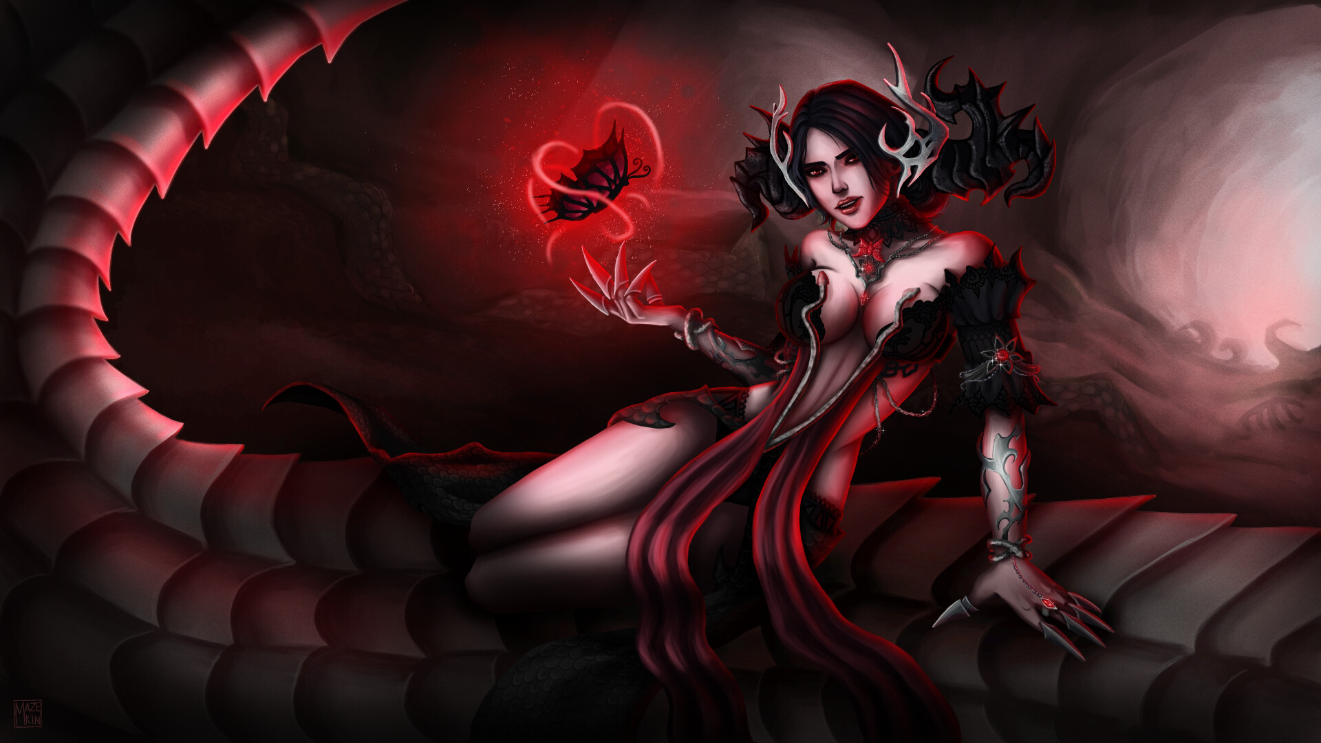 ArtStation - Echidna - Lost Ark Loading Screen