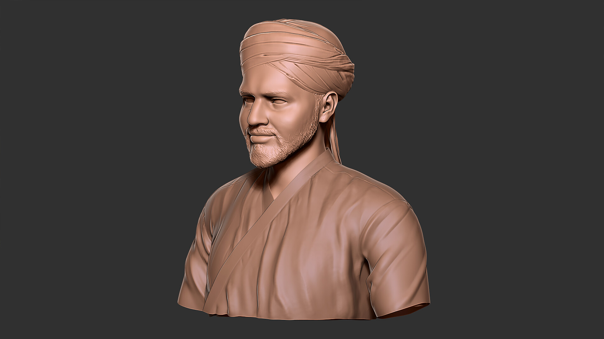 ArtStation - Indian Man Digital Sculpting