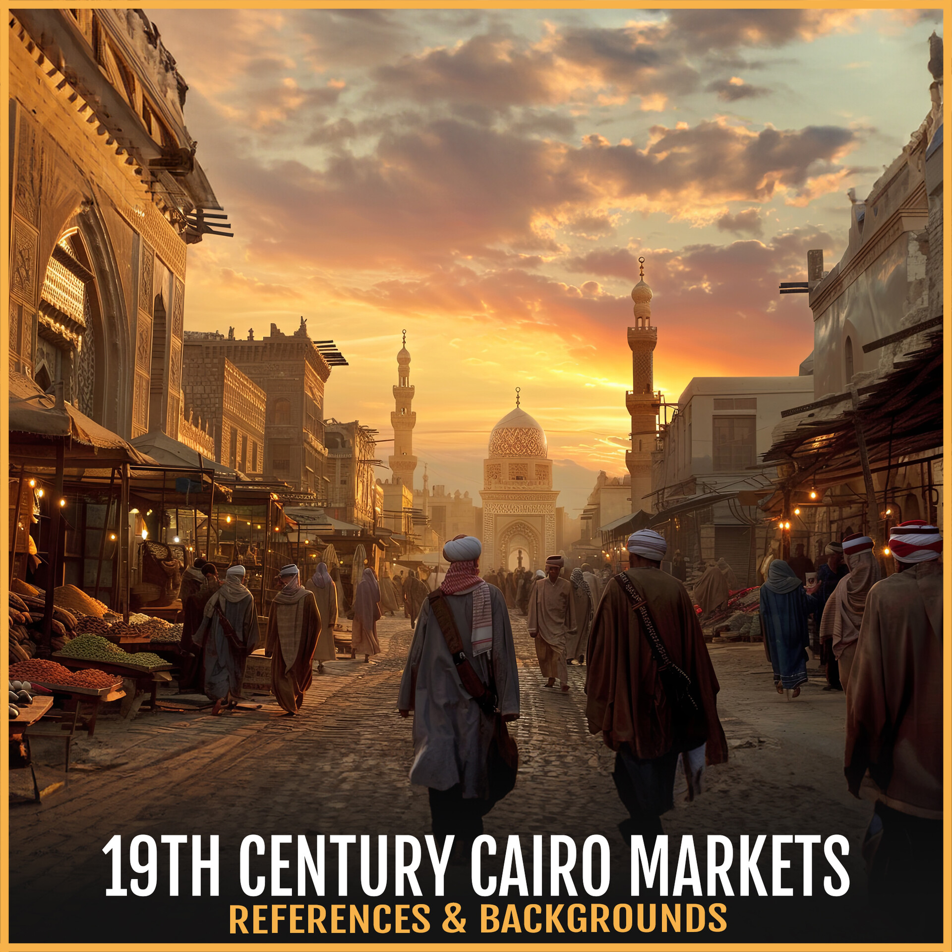 Artificial Dimension - 303 19th Century Cairo Markets