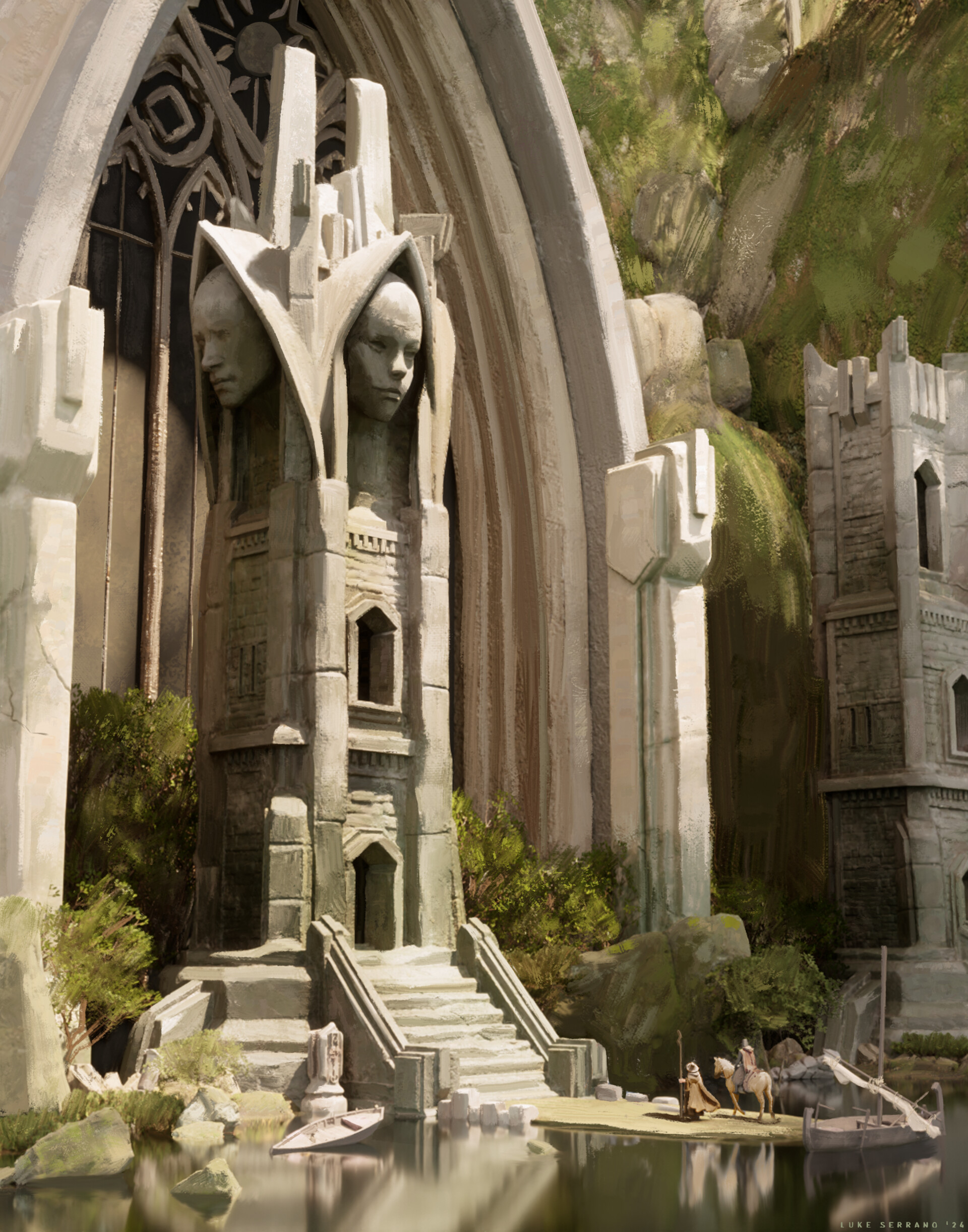 ArtStation - Tower of Faces