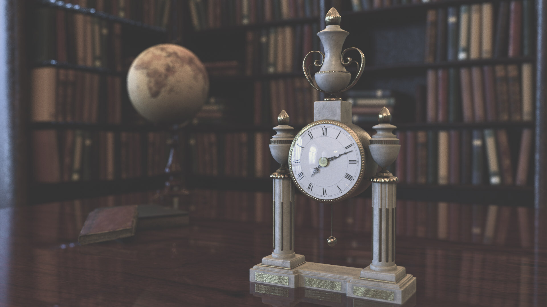 ArtStation - Modelling - Antique Clock