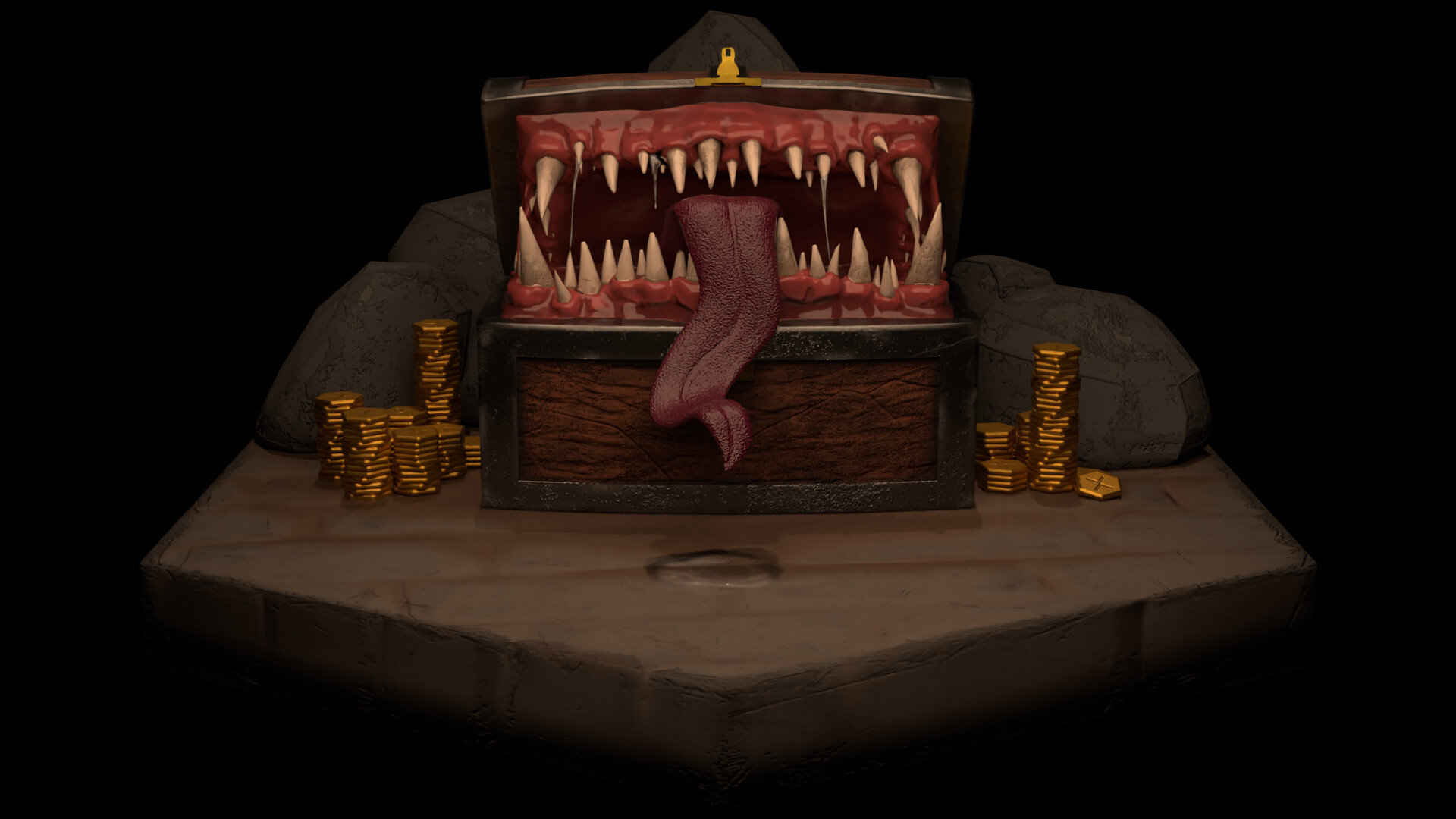 ArtStation - Mimic Chest