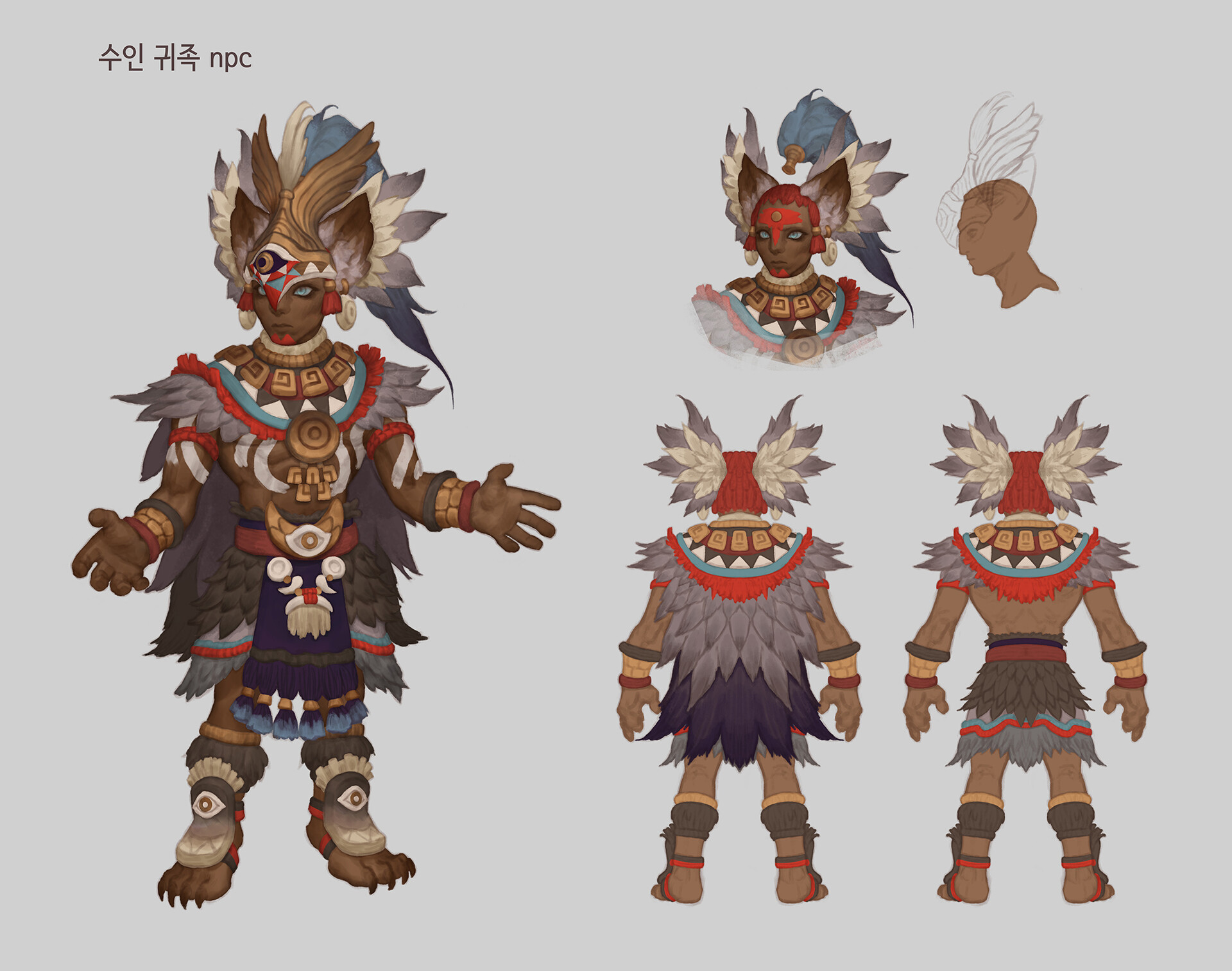 ArtStation - 캐릭터 npc