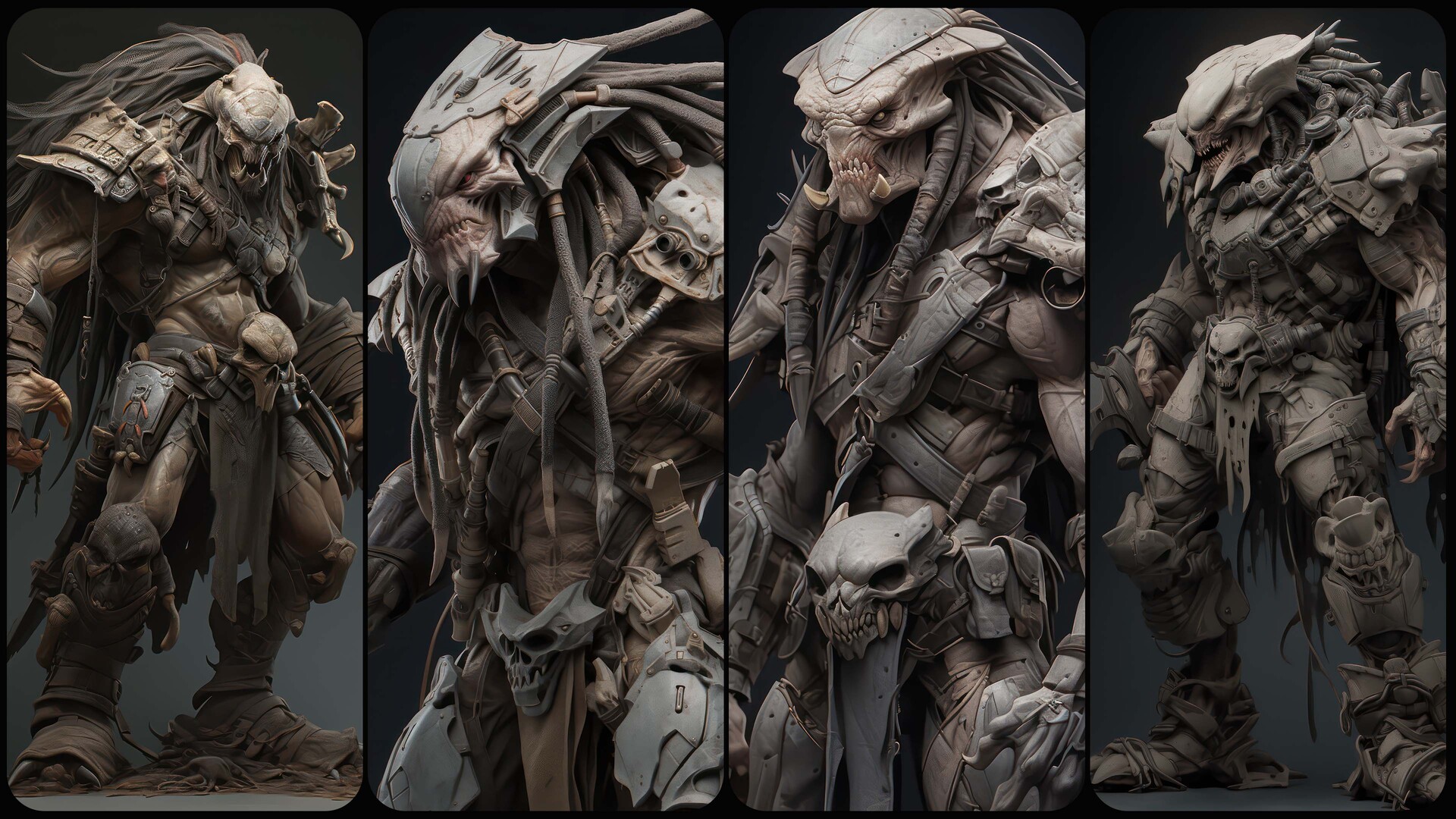 Ferial Studio - 🔹270 Giant Predator - Stylized Character Reference ...