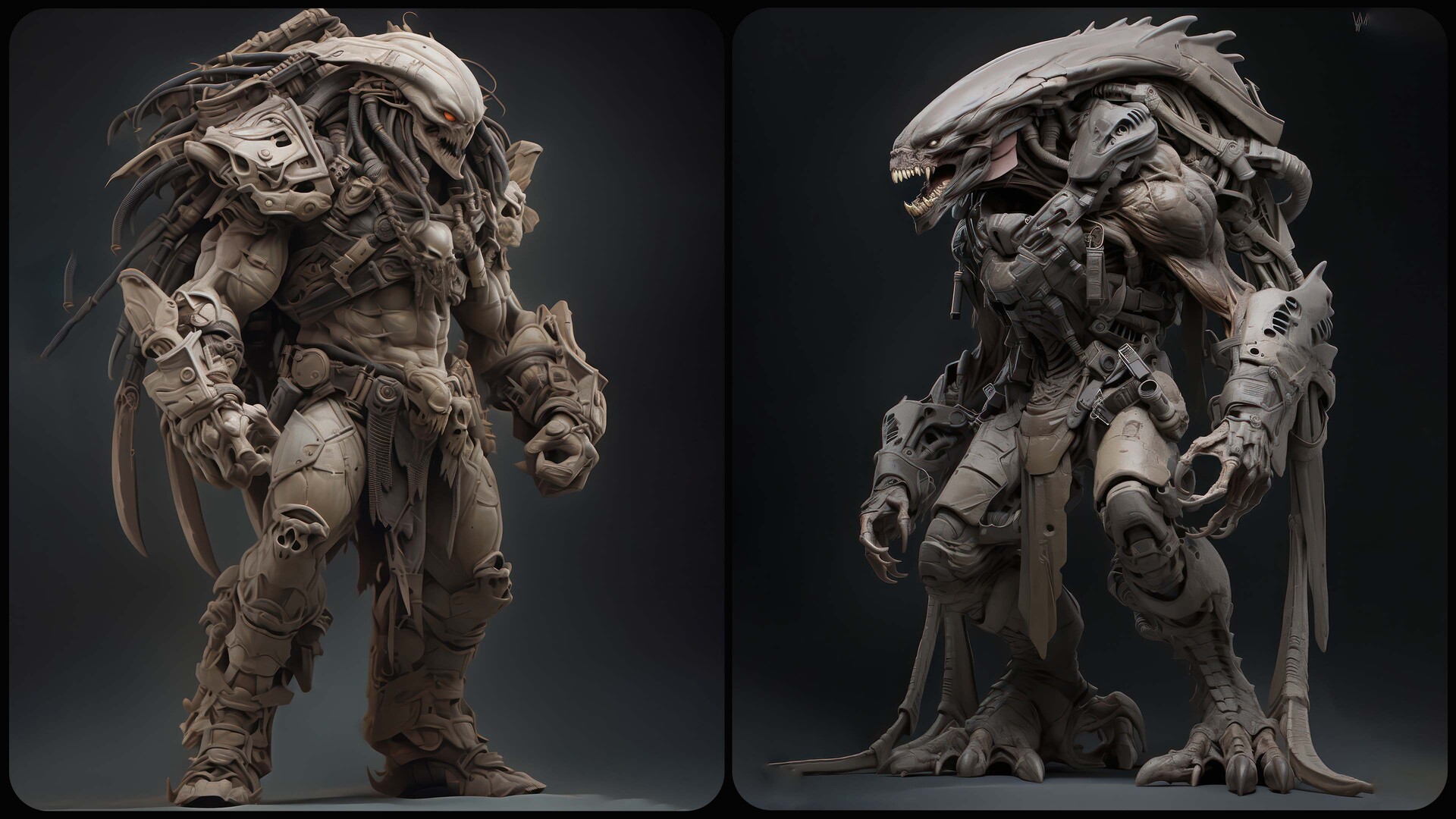 Ferial Studio - 🔹270 Giant Predator - Stylized Character Reference ...