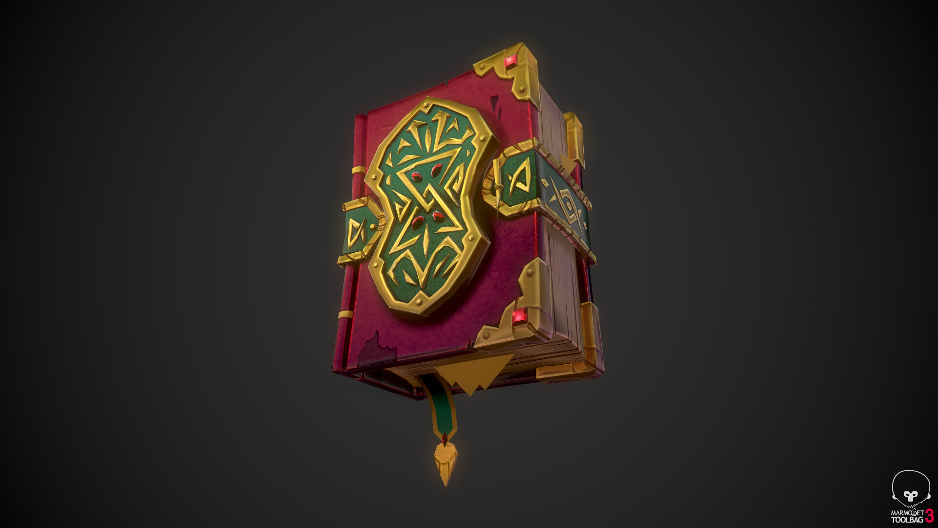 ArtStation - 3D Asset : Book of Primal Legends - Concept Art by ...