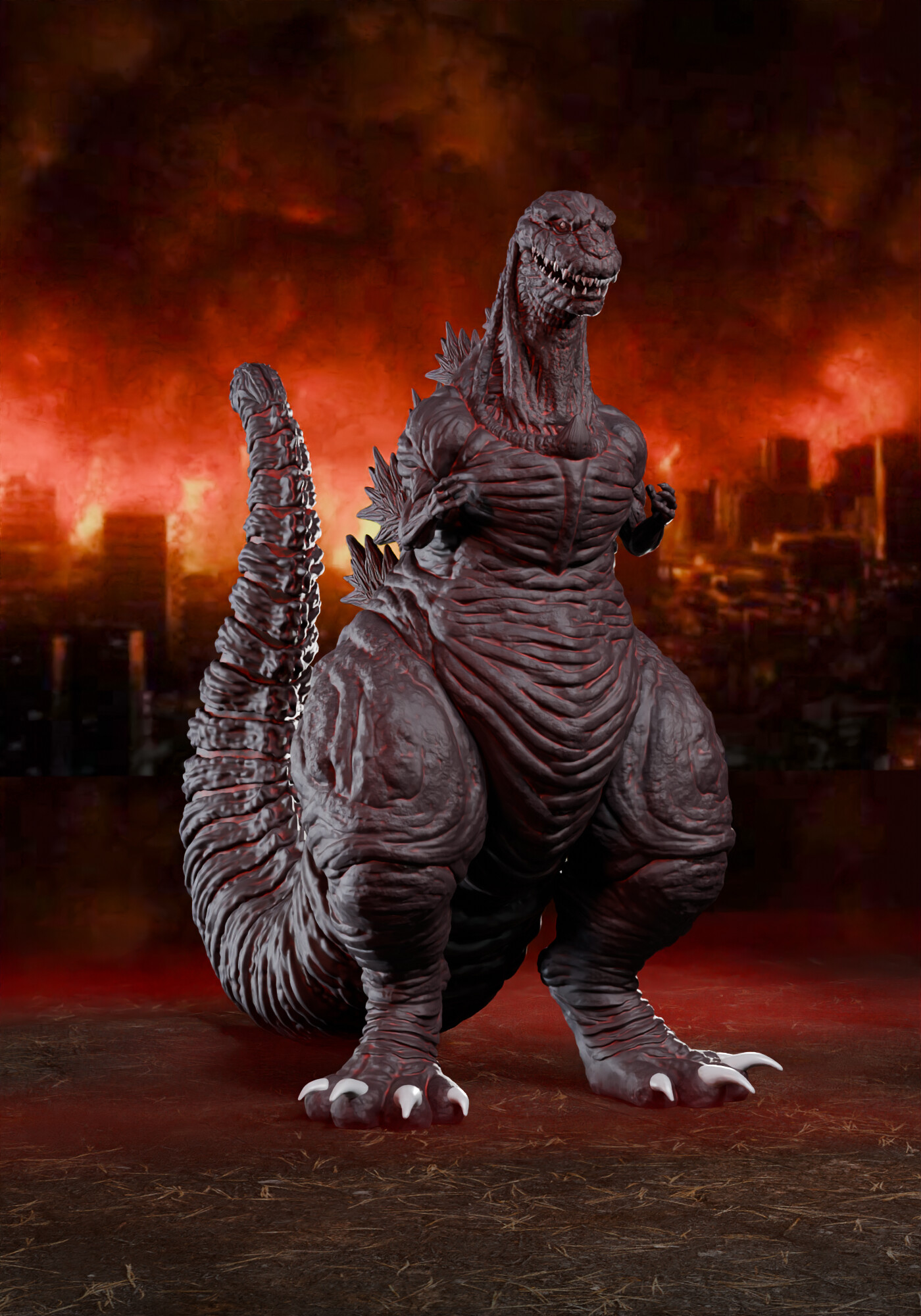 ArtStation - Shin Godzilla