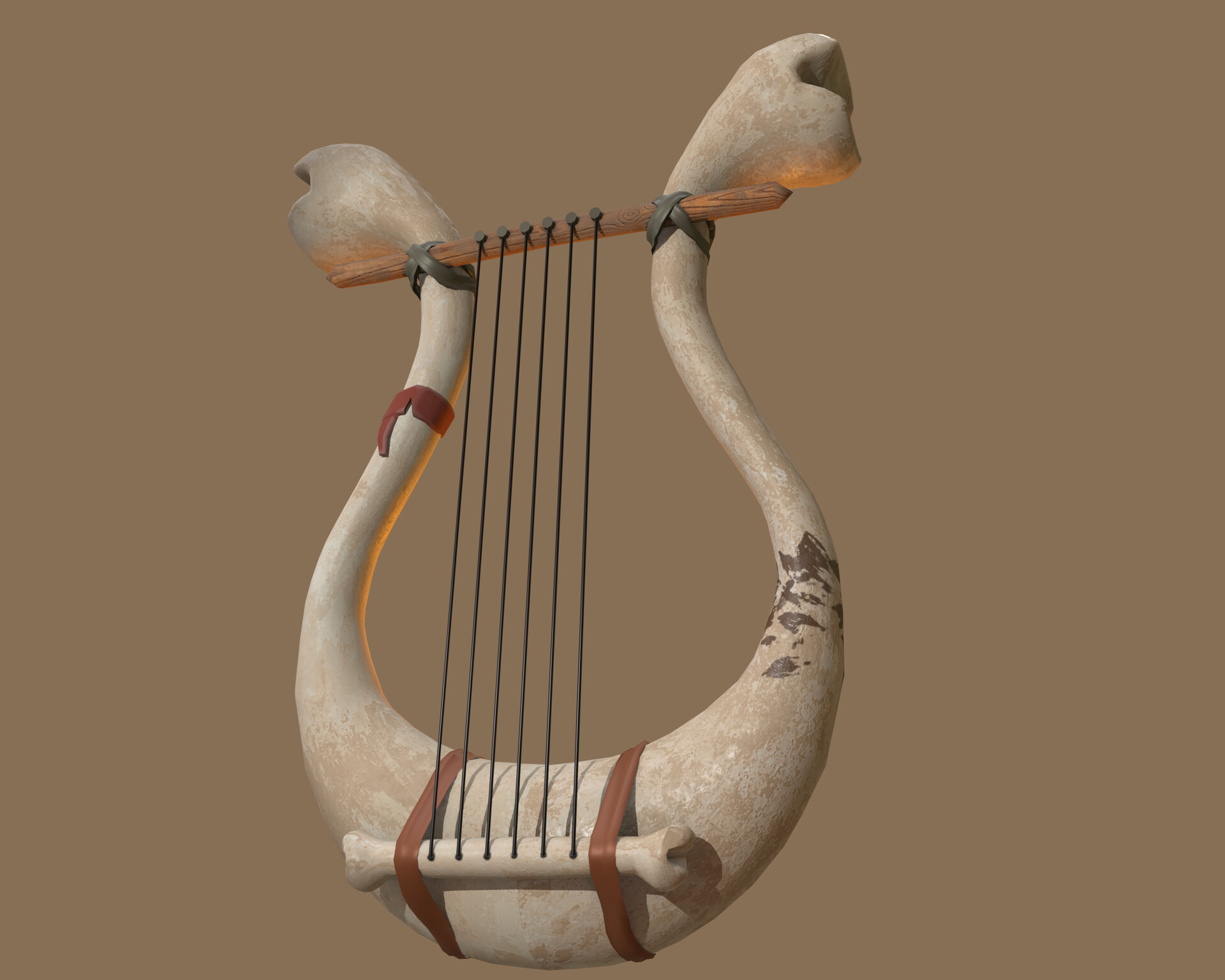 ArtStation - Prop - Lyra instrument