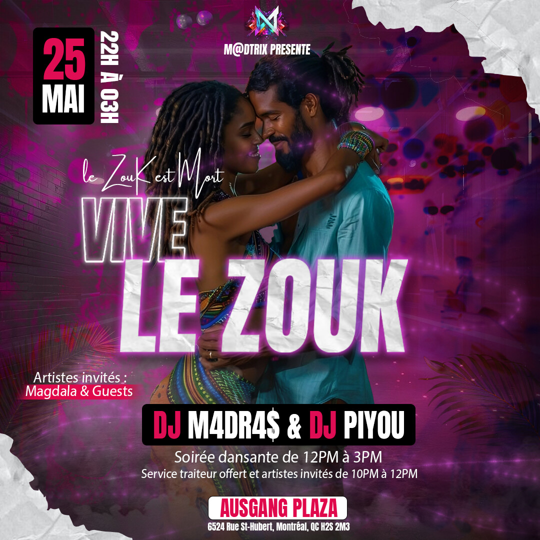 ArtStation - Event Fyer - Vive Le Zouk