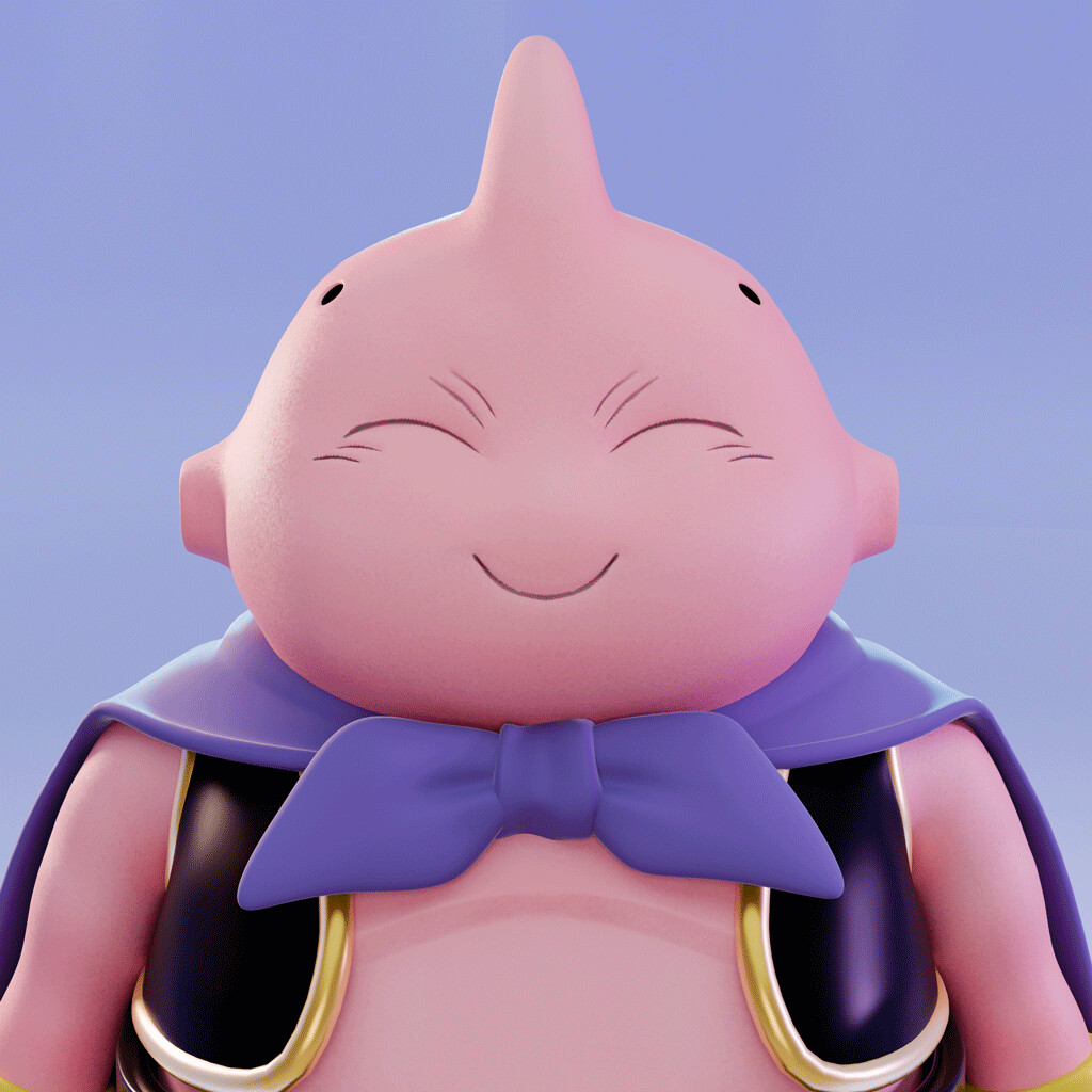 ArtStation - Majin-Boo Fan Art Dragon Ball Daima